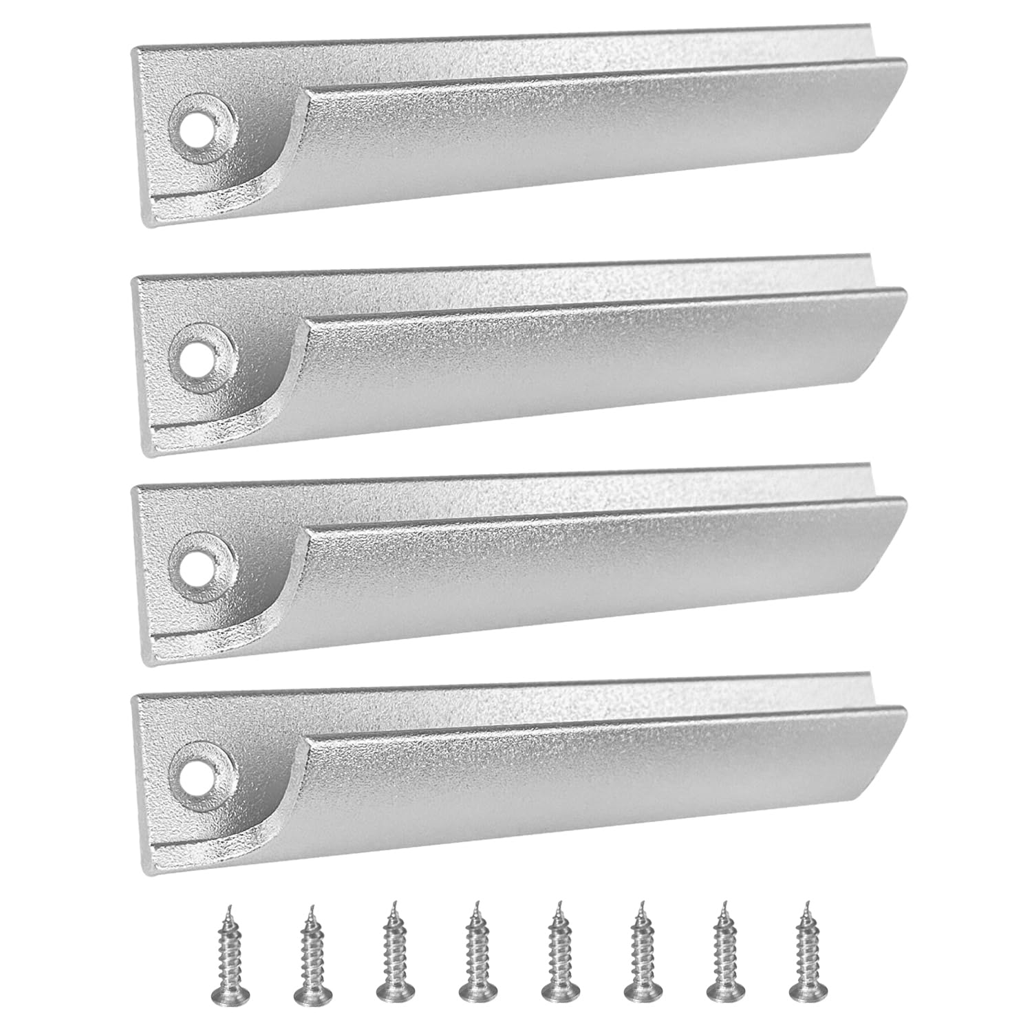 KISWIAR (4.72 in) Finger Drawer Pulls for Surface Mounting,Window Sash ...