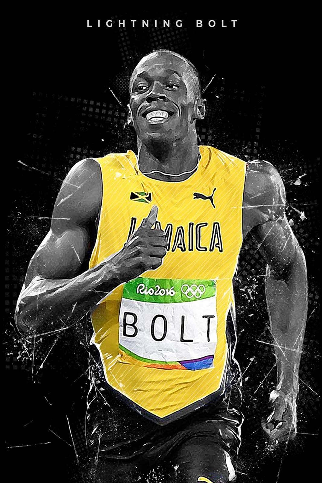 Usain Bolt Physique