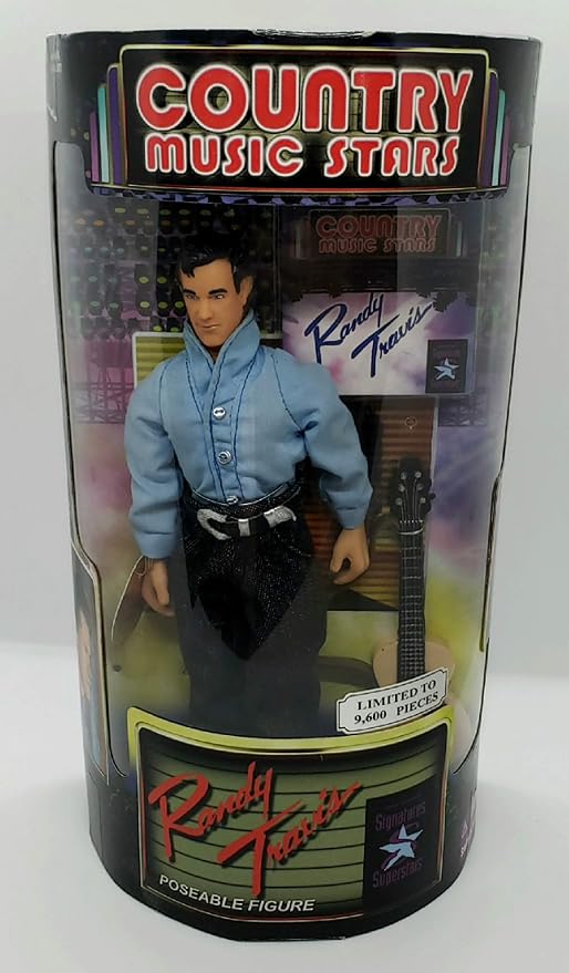Amazon.com: SIGNATURES RANDY TRAVIS 1998 LIMITED ED POSEABLE FIGURE ...