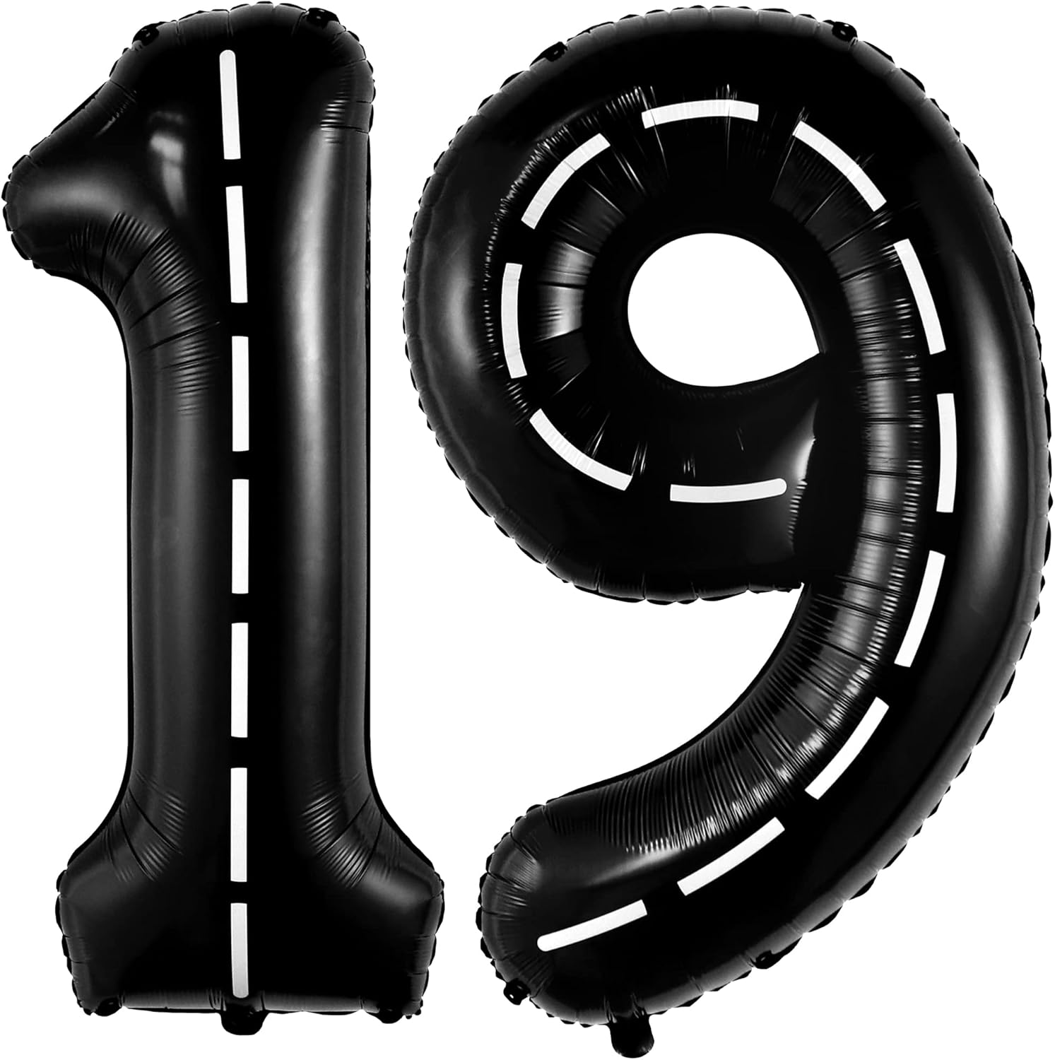 KatchOn, Globo gigante del número 19 de coche de carreras 40 pulgadas ...