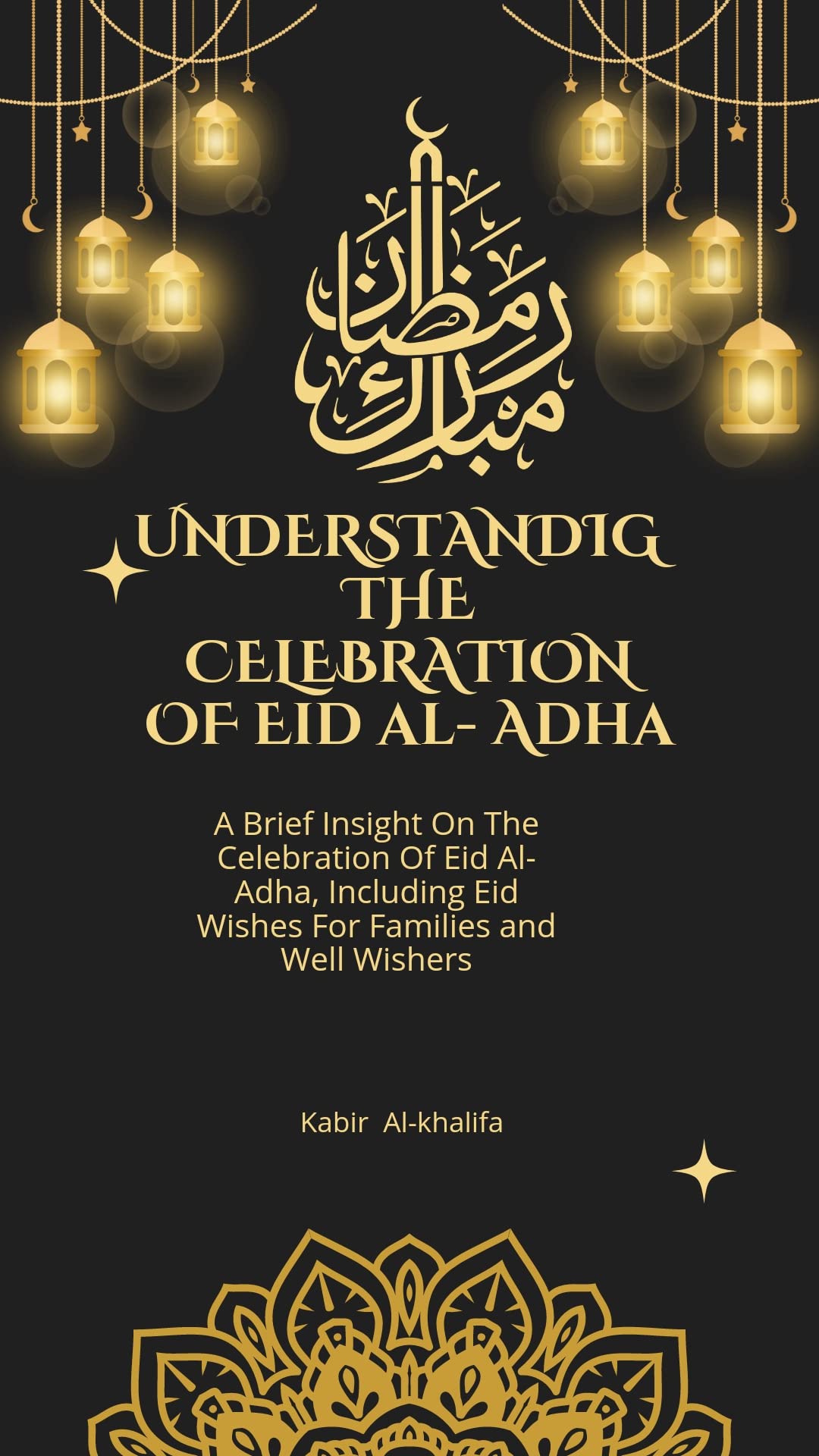 Buy Understanding The Celebration Of Eid Al-Adha: A Brief In On The ...