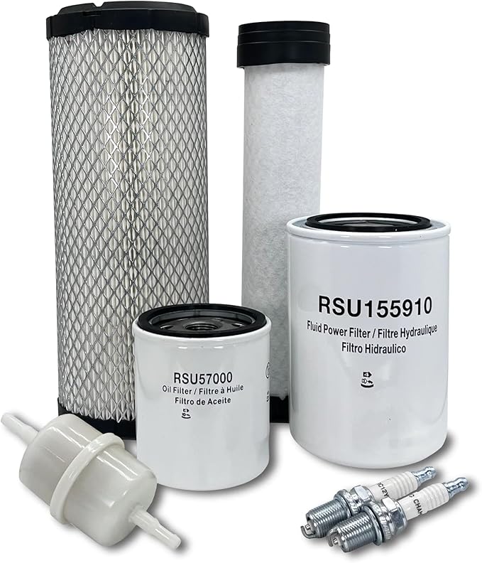 Amazon.com: HERO Maintenance Filter Kit For John Deere 318D Skid Steer ...