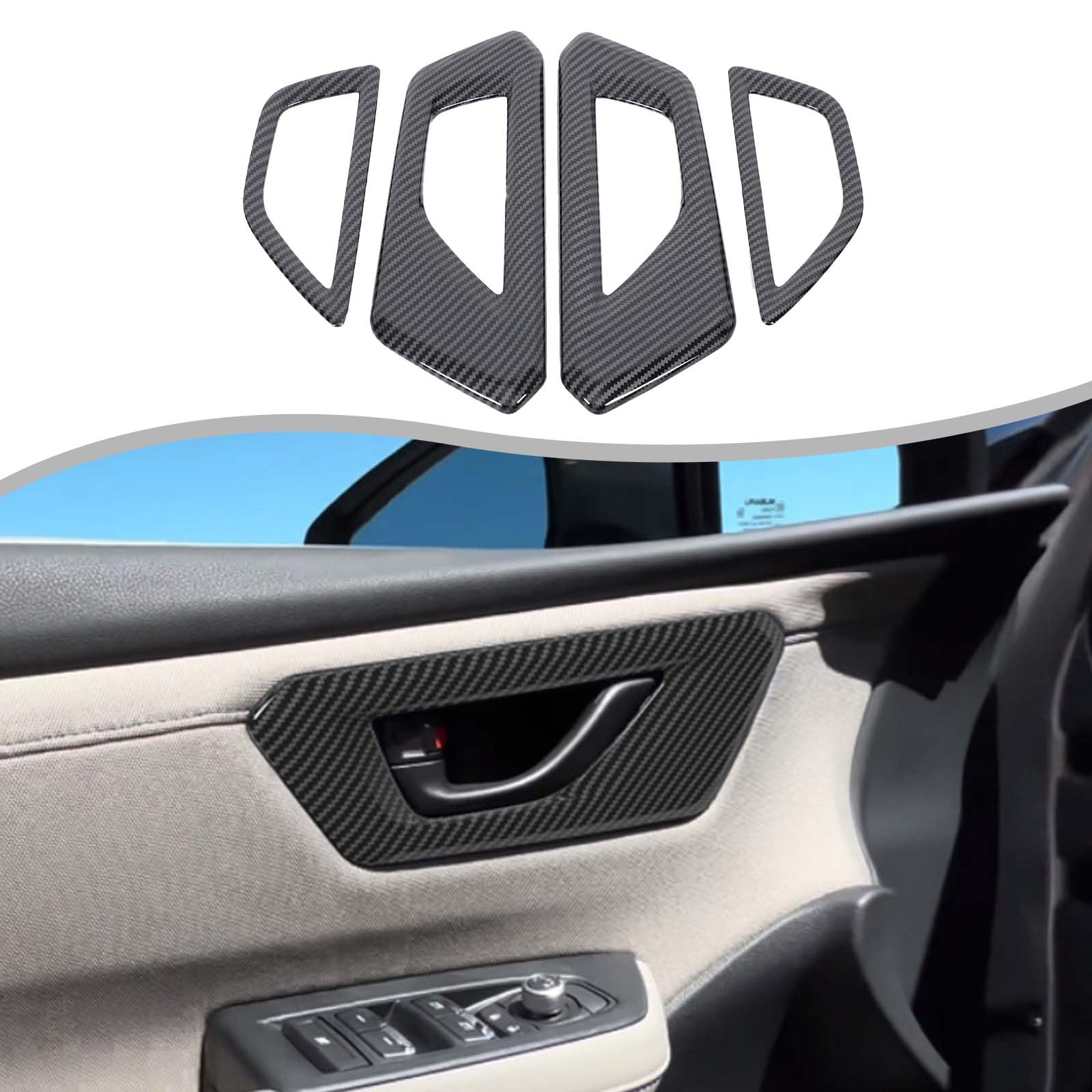 Amazon.com: for Subaru Forester 2025 Accessories Carbon Fiber Style Car ...