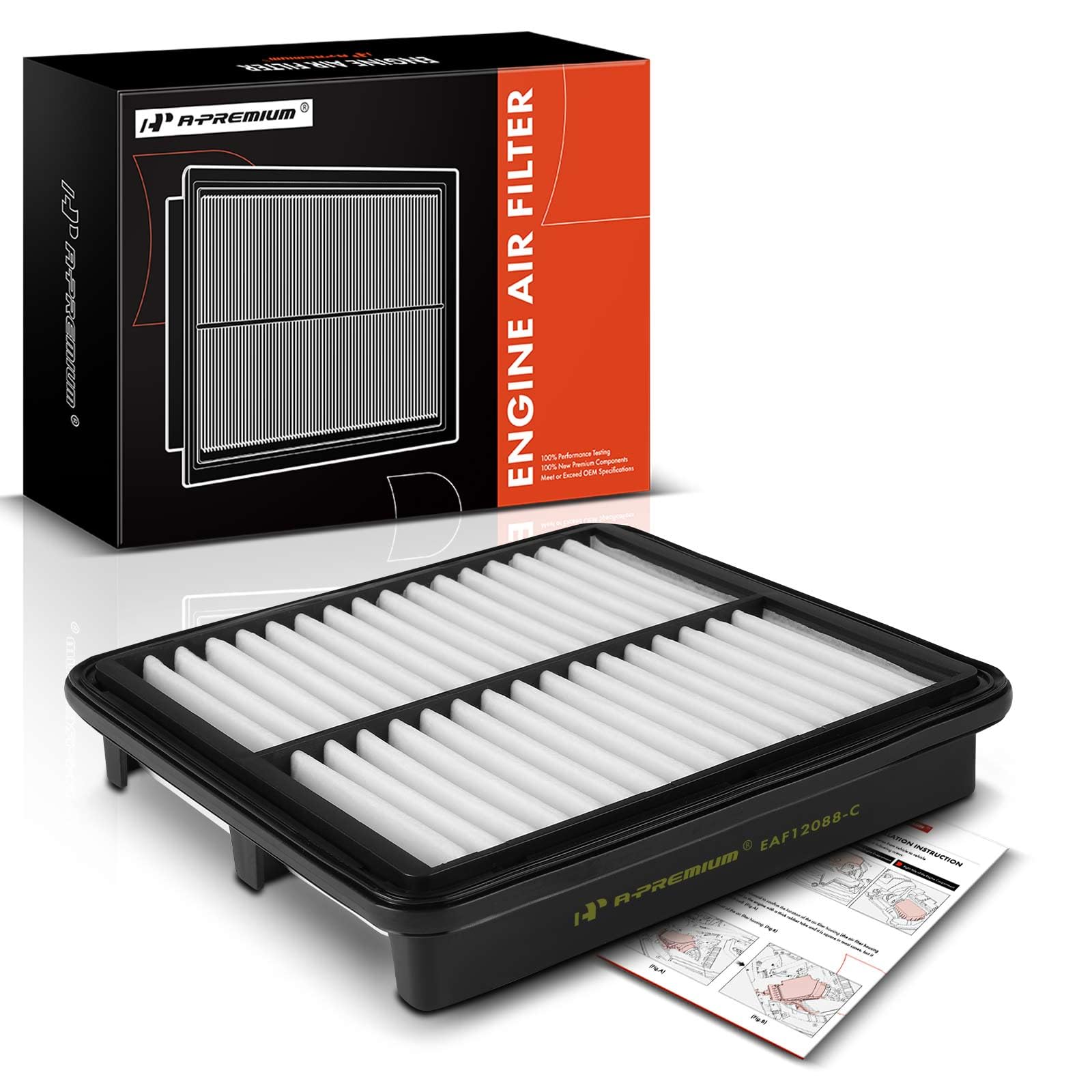 Amazon.com: A-Premium Engine Air Filter Compatible with Mazda CX-3 CX3 ...