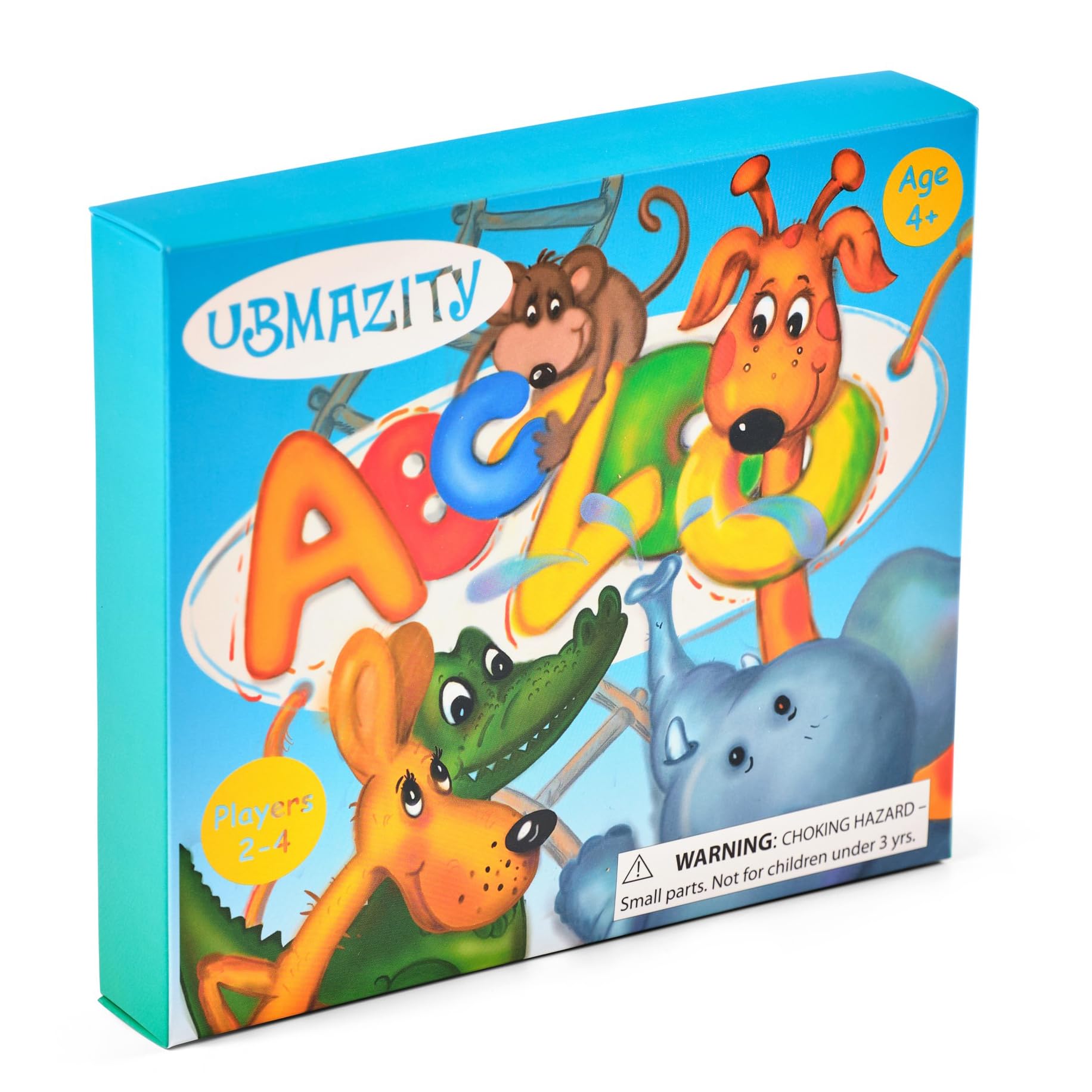 Amazon.com: ABC Zoo Chutes and Ladders Board Game, Language Development ...