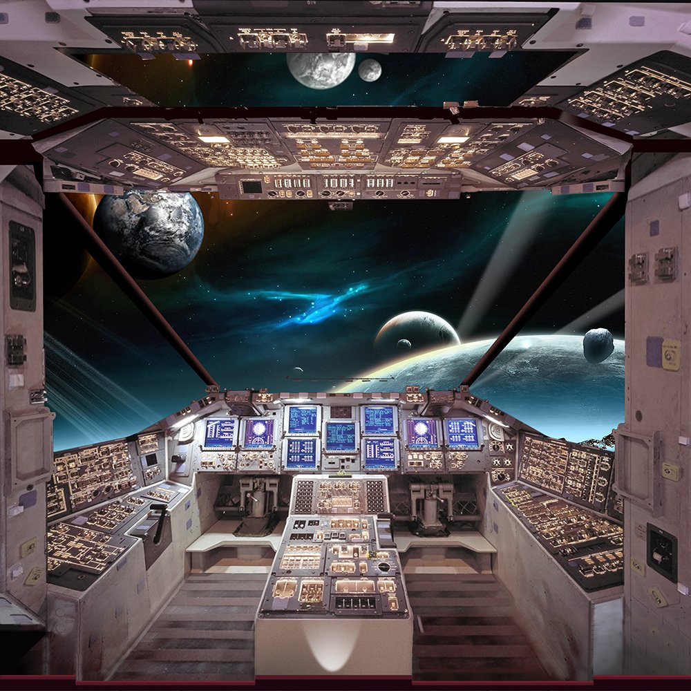 Spaceship Bridge Wallpaper