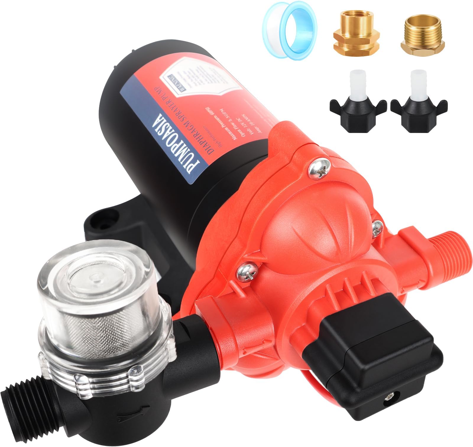 Amazon.com : Fimco High-Flo 5151086 High-Performance 12V Diaphragm ...