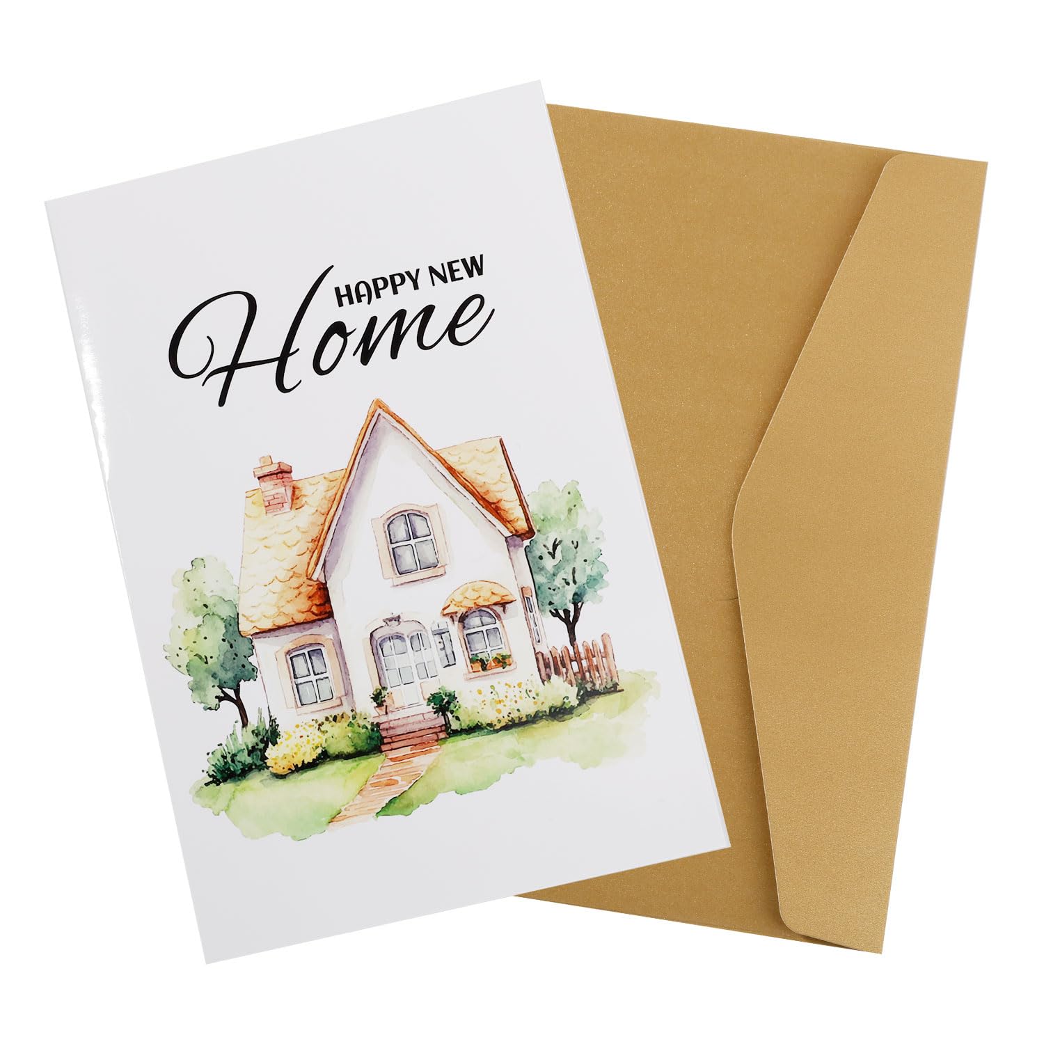 Amazon.com : XIHIRCD New Home Card, Housewarming Card Folded Welcome ...