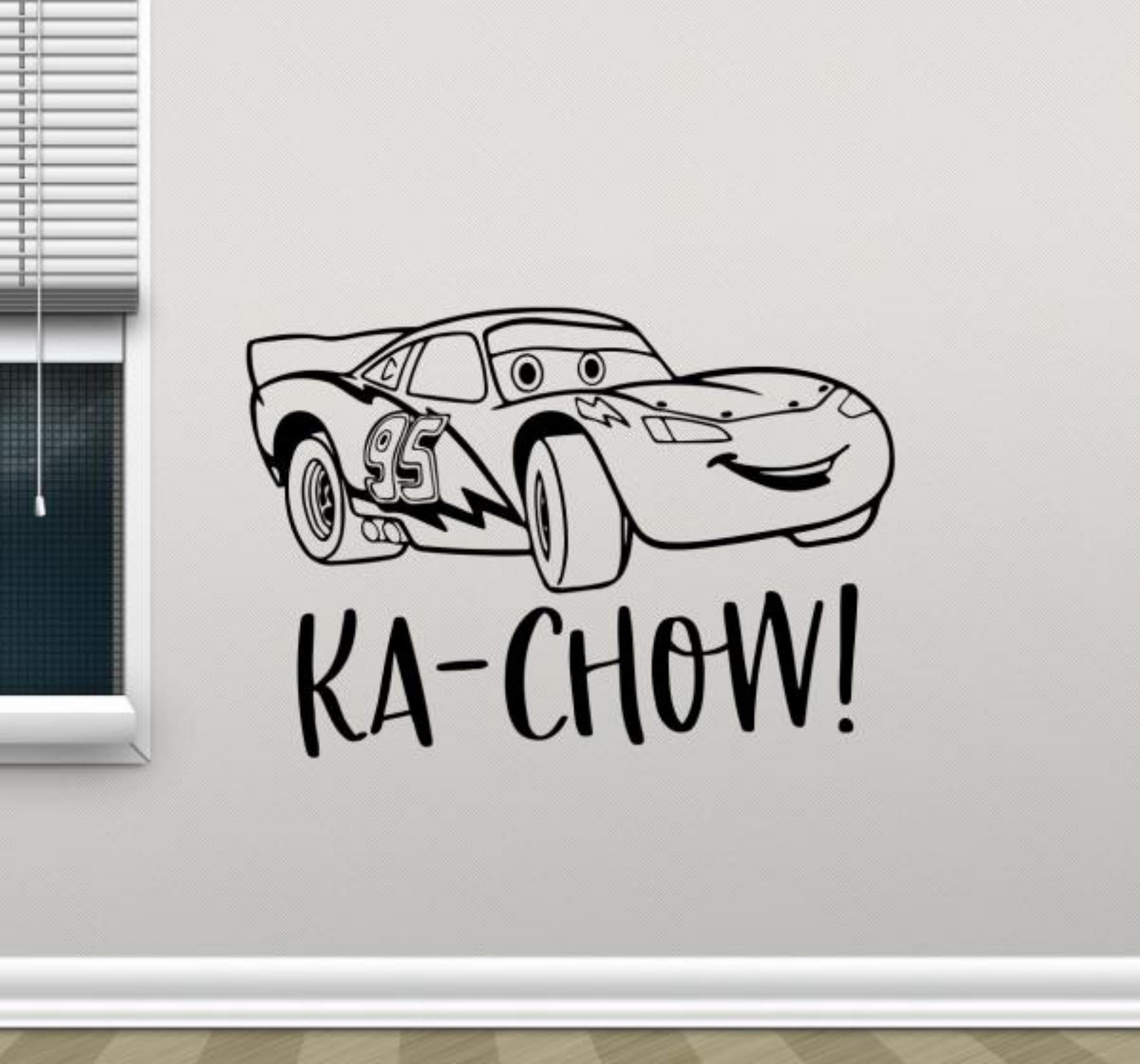 Ka Chow Lightning Mcqueen Coloring Pages Easy Drawing Tutorial: How To