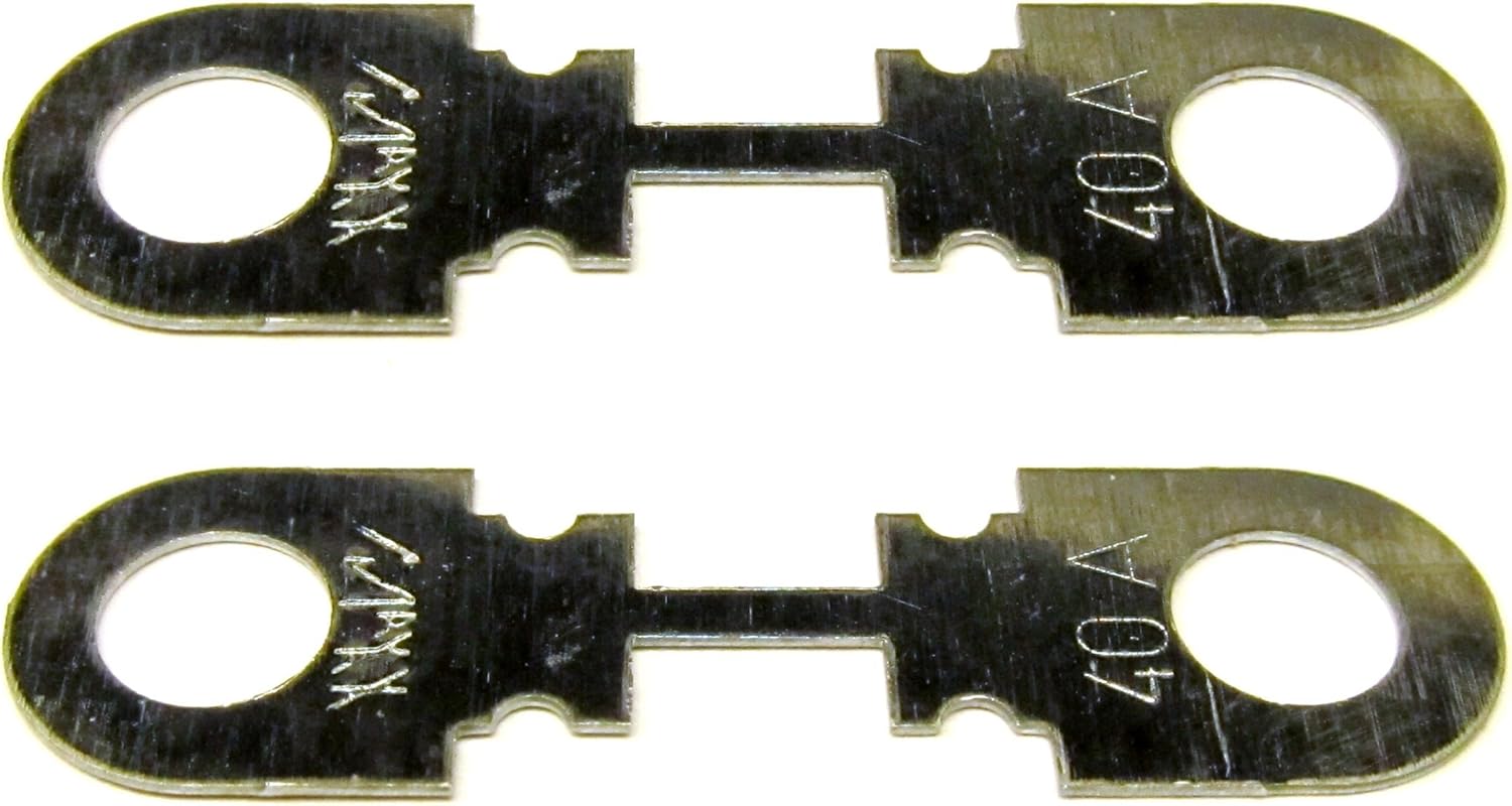Amazon.com: TWO 40A Diesel Glow Plug Strip HSB Fuse 40 Amp, Donut Ends ...