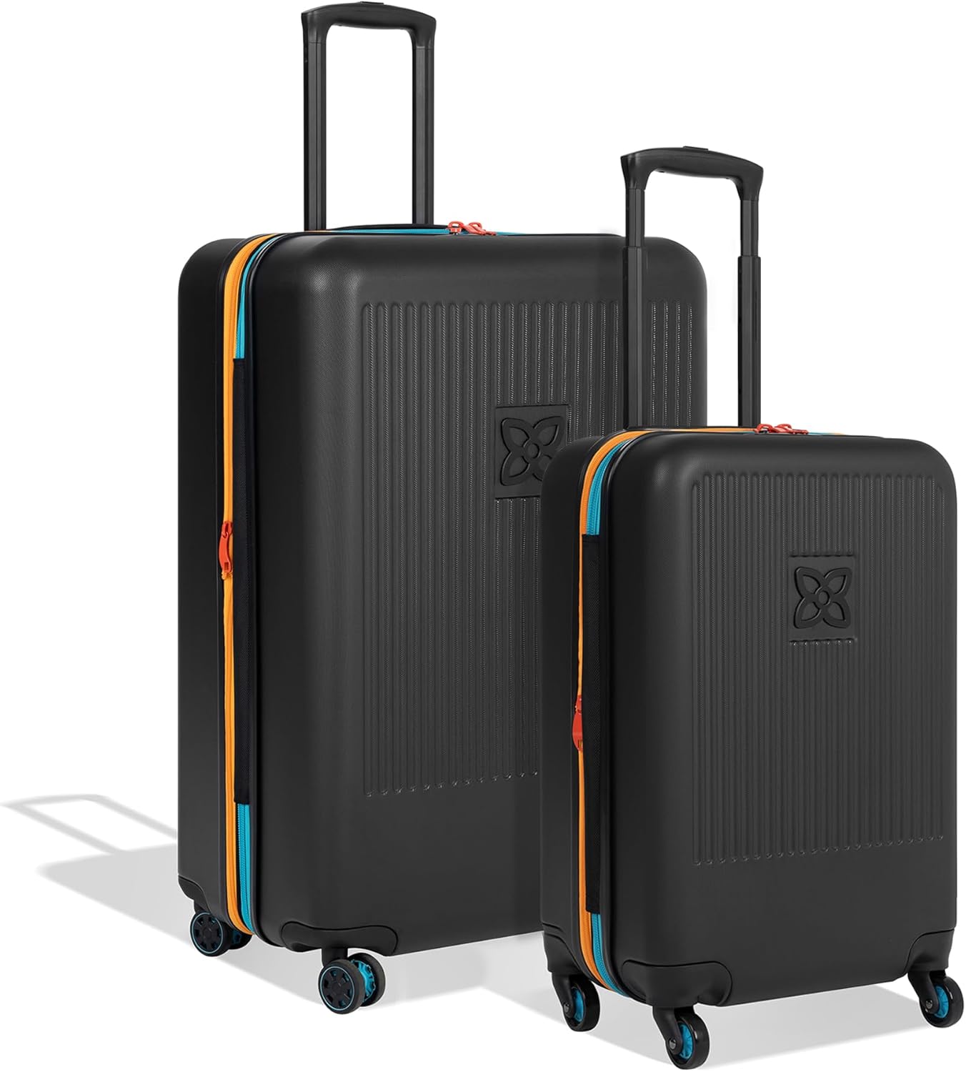 Amazon.com | Sherpani Meridian Nesting Luggage Set, 2 Piece Rolling ...