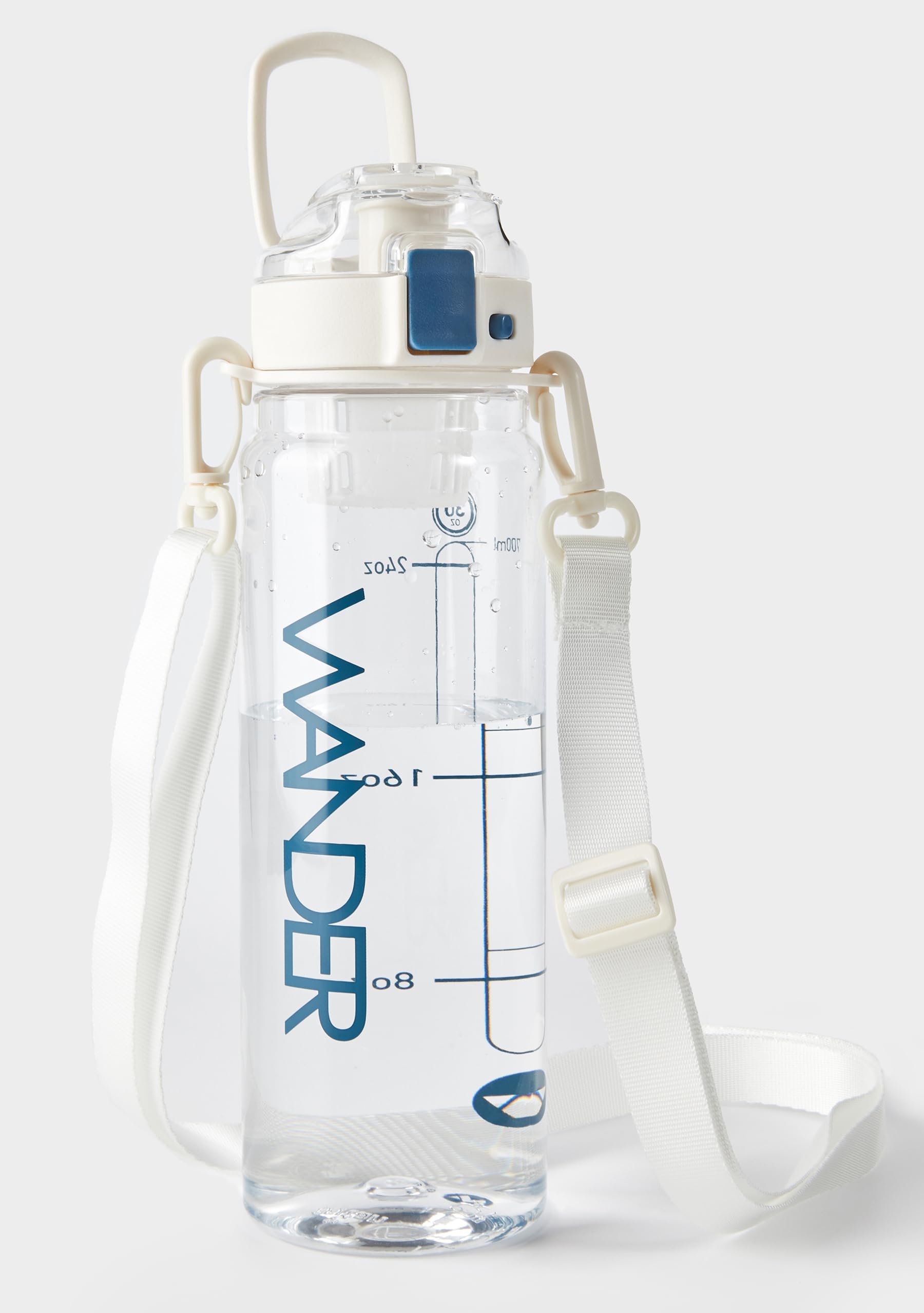 Amazon.com: WANDER 30oz BPA Free Plastic Water Bottle Sports Reusable ...