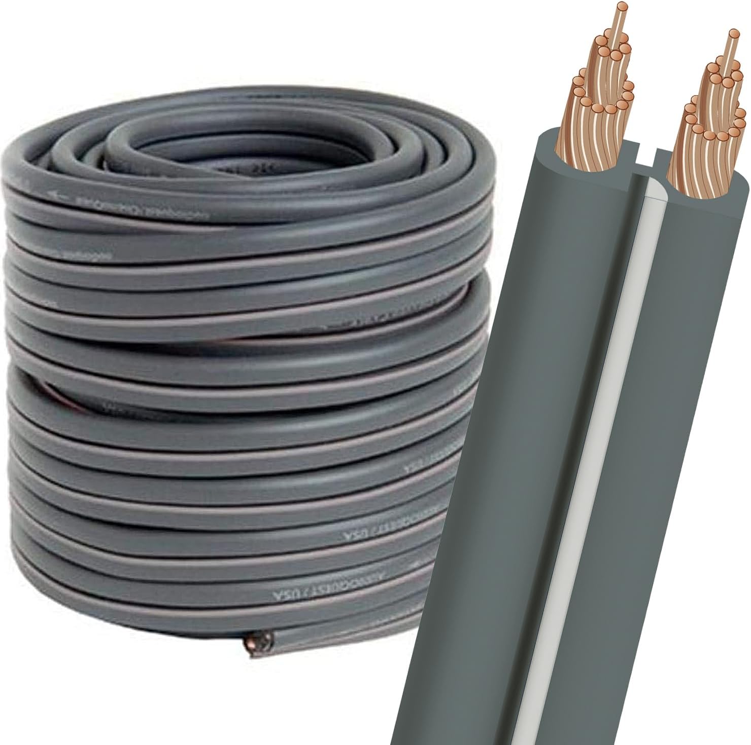 Amazon.com: AudioQuest G-2 Bulk Speaker Cable - 16 AWG 30' (9.14m ...