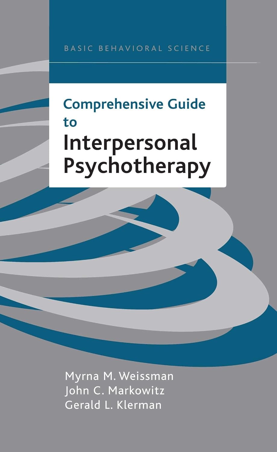 Comprehensive Guide To Interpersonal Psychotherapy eBook : Weissman ...