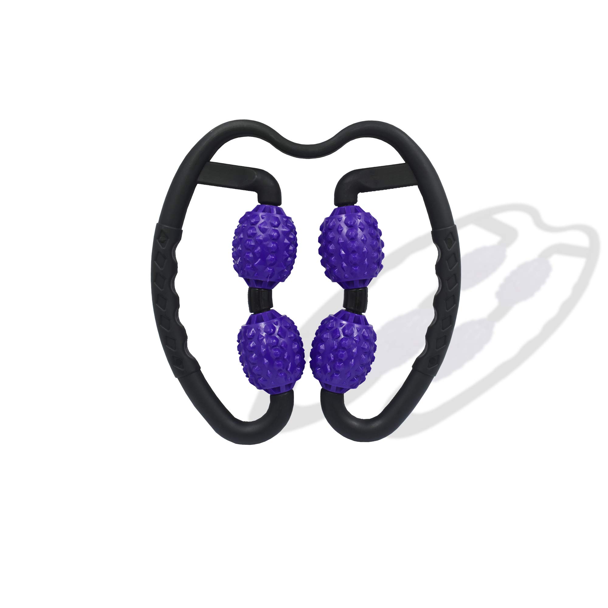 Buy 4-Point Handheld Muscle Roller, Foam Shaft for Leg, Arm and Elbow ...