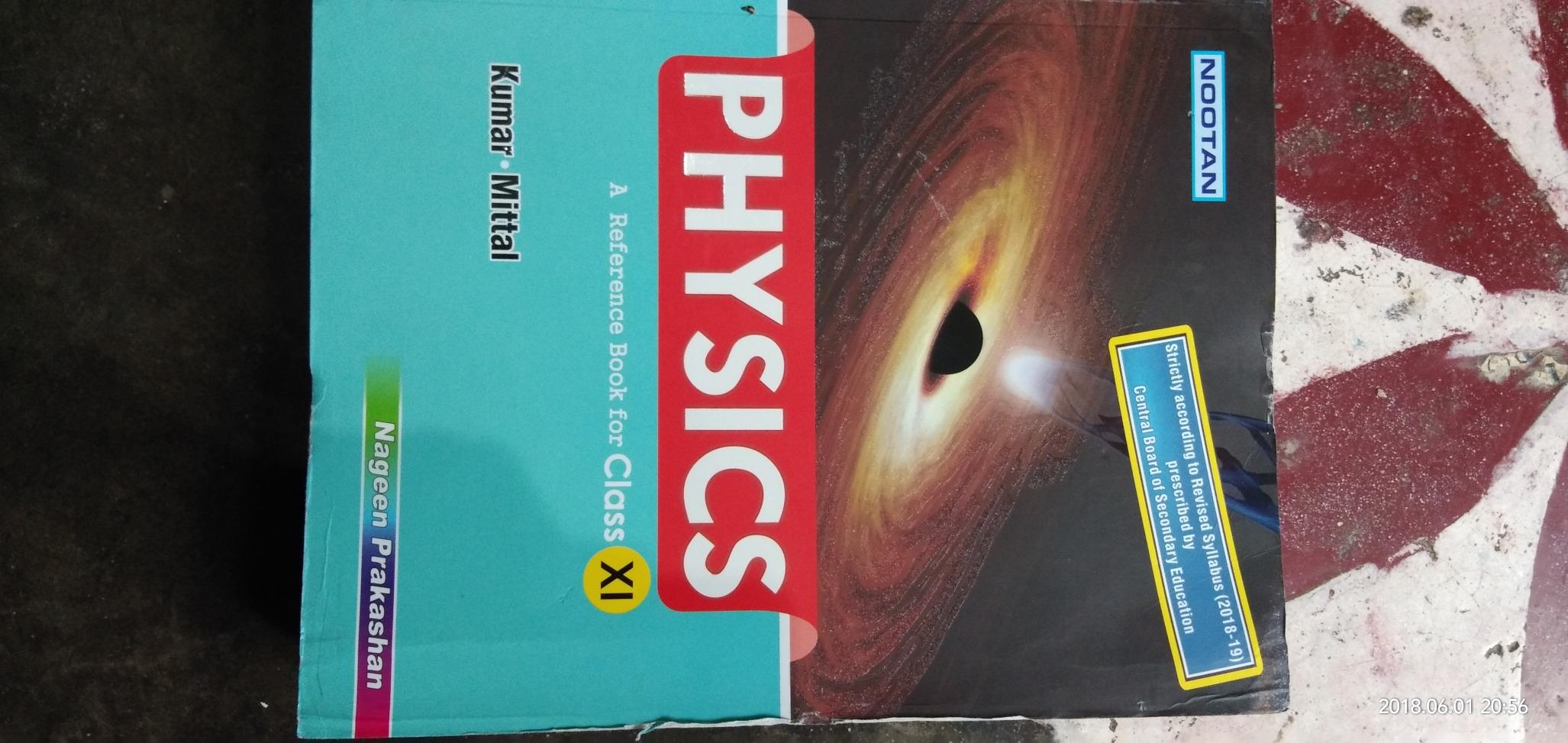Nootan Physics For CBSE Class XI : Kumar.Mittal: Amazon.in: Books
