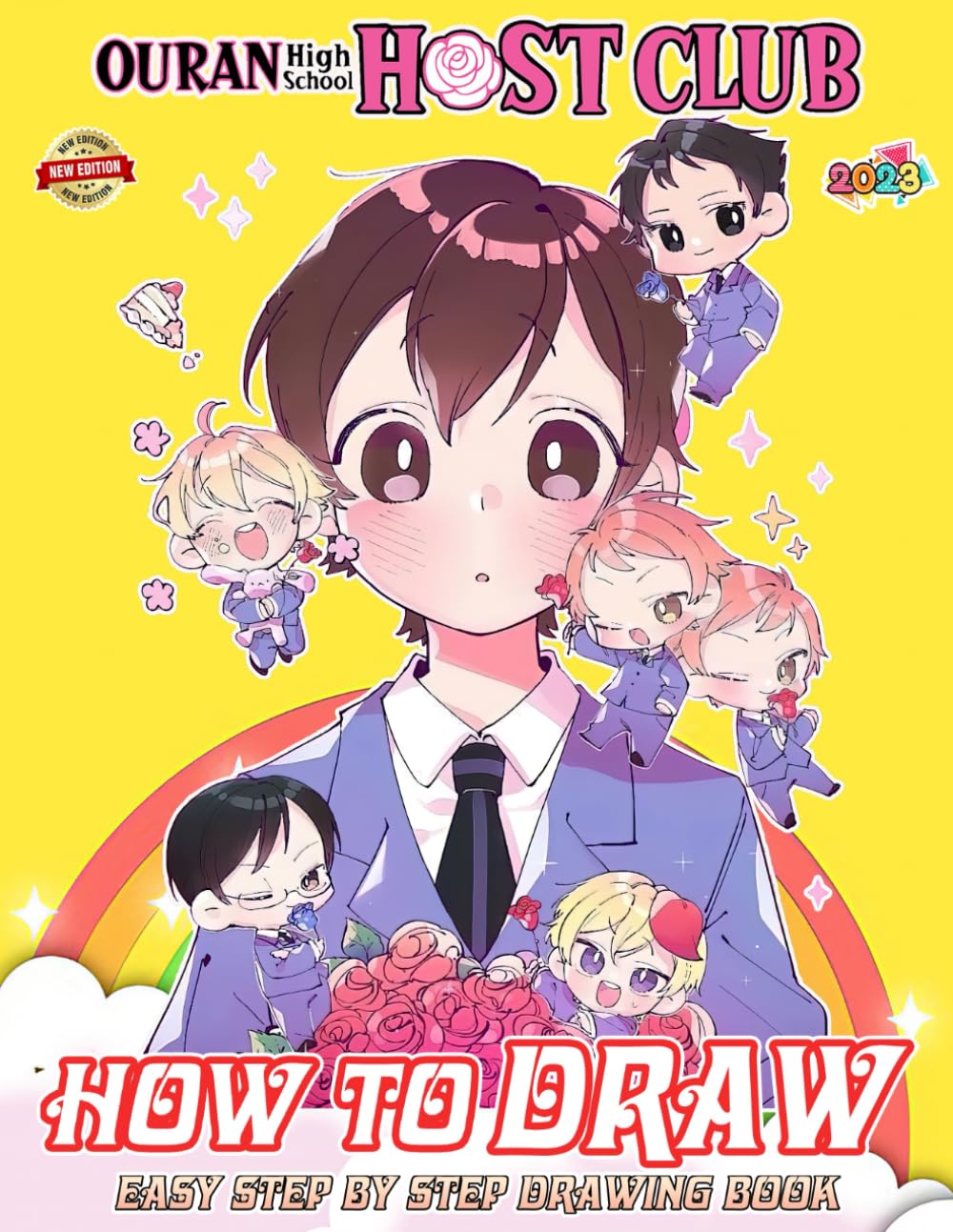 How To Draw Ouran-High School Host Club and Coloring Book: Draw and ...