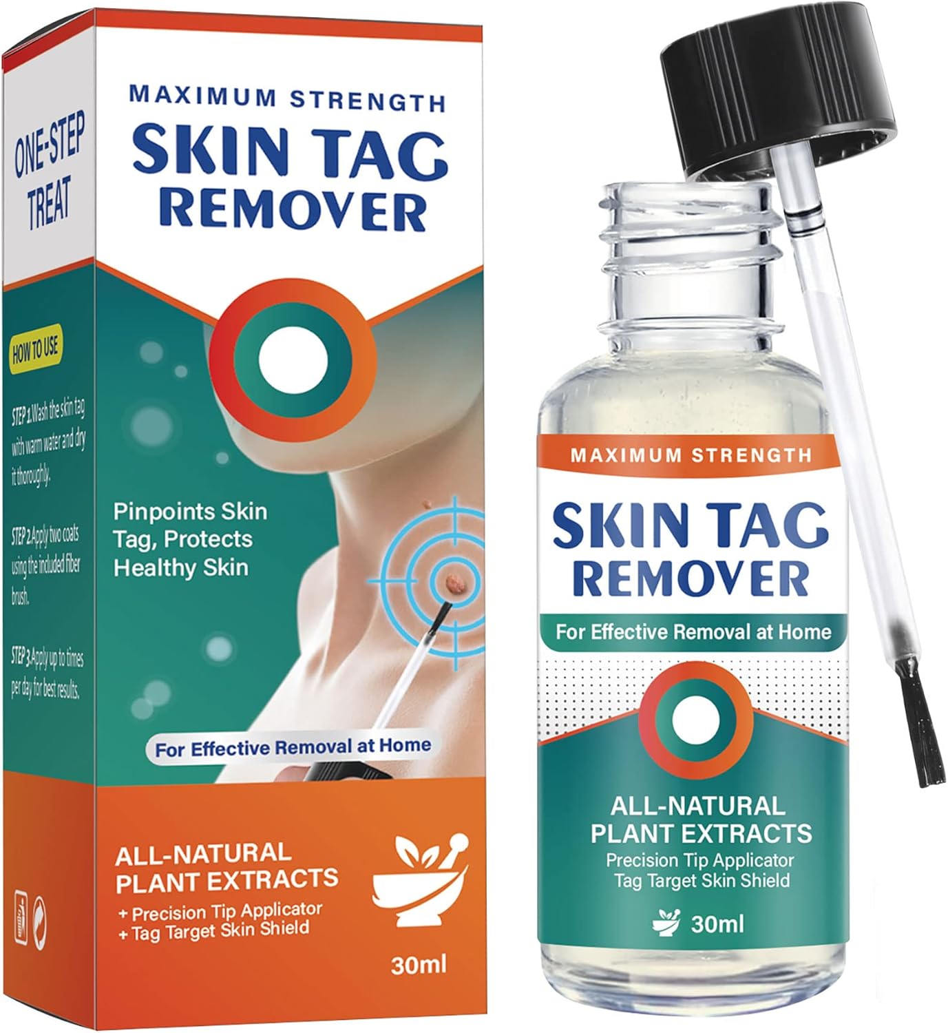 Skin-Tag-Remover-Kit, Mole & Wart-Remover Liquid, Fast-Acting Skin-Tag ...