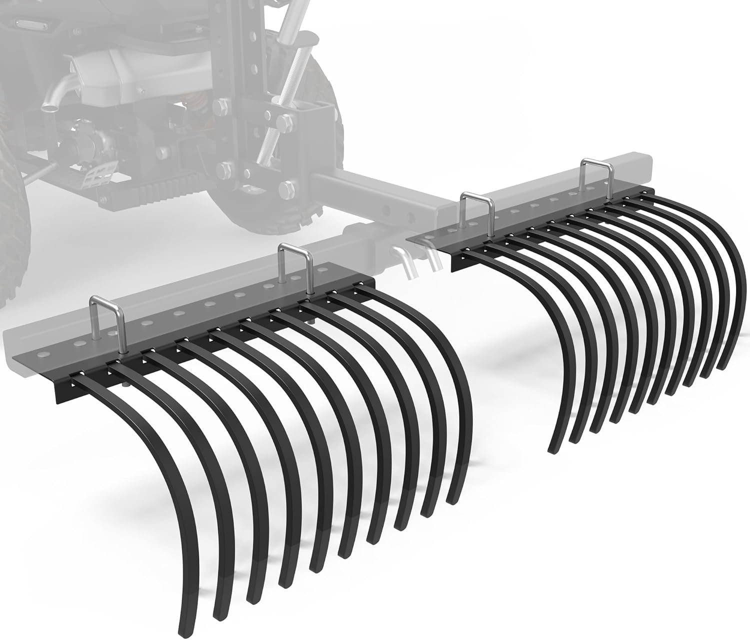 Amazon.com : YINTATECH ATV/UTV Landscape Rake Implement Works Better ...