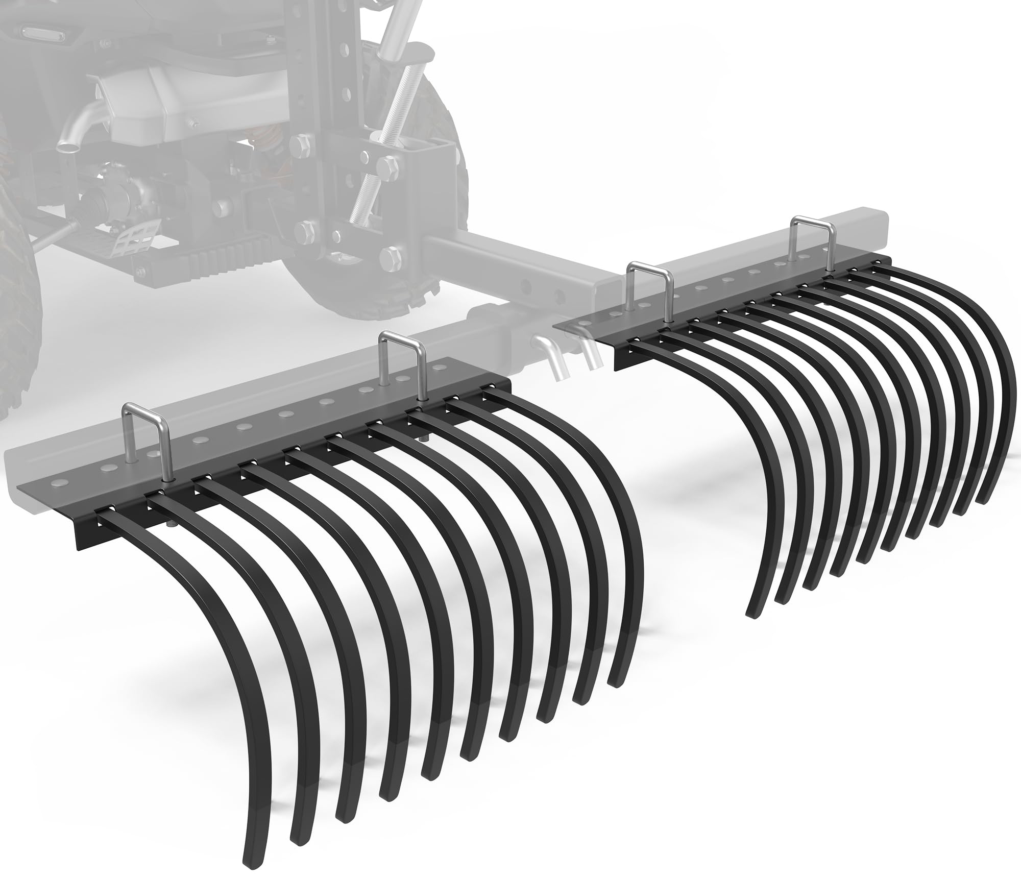 Amazon.com: YINTATECH ATV/UTV Landscape Rake Implement Works Better ...
