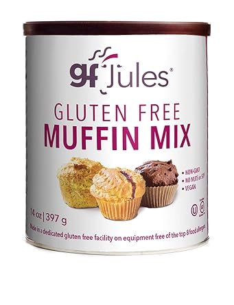 Amazon.com : gfJules Certified Gluten Free Muffin Baking Mix | Non-GMO ...