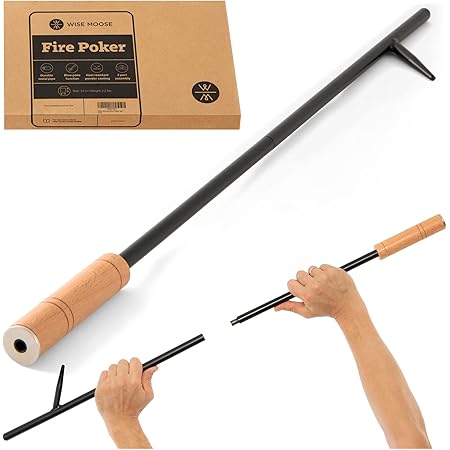 Amazon.com: Walden Fire Pit Stoker Poker XL 46" - Stick-One-Way Airflow ...