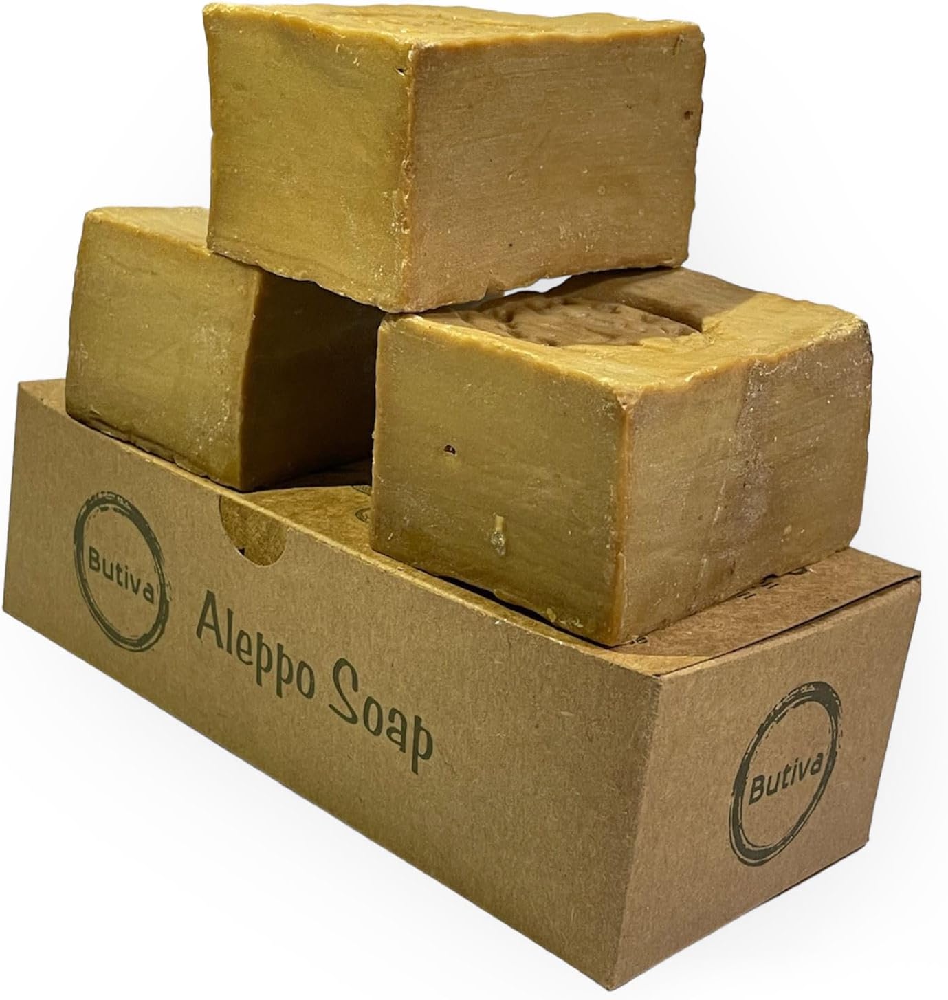 Amazon.com : Aleppo Soap Bar - Handmade - 100% Pure Natural, Vegan with ...