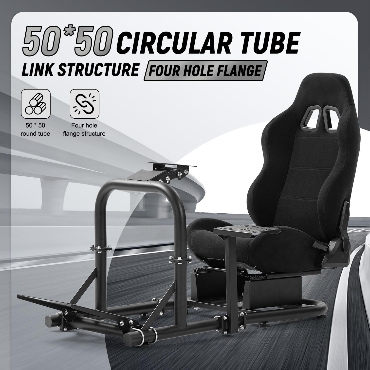 Snapklik.com : Supllueer Racing Simulator Cockpit