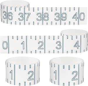 Amazon.com: 4 Pieces 40 Inch Fish Rulers Fish Tape Measure Sticker ...