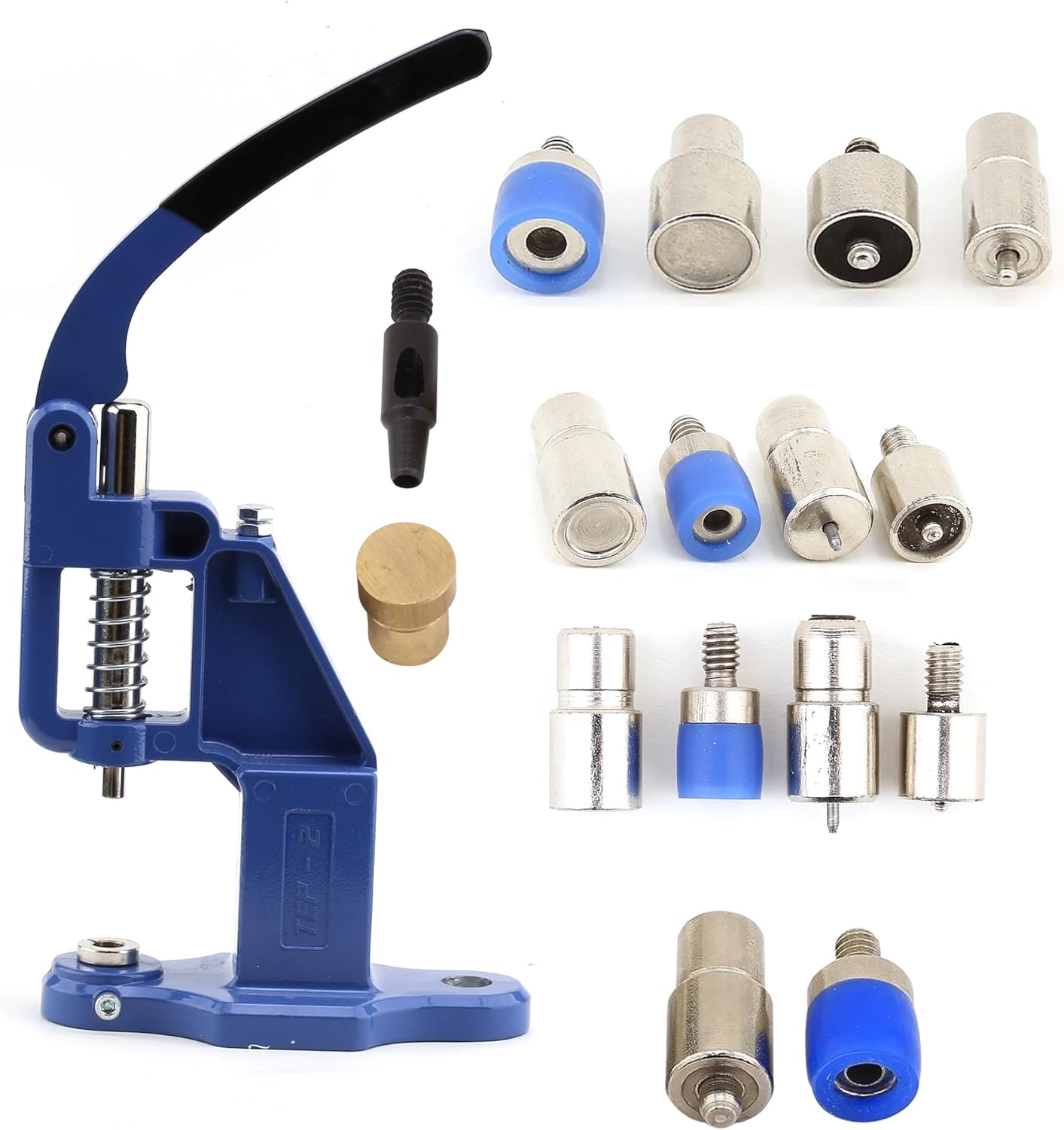Amazon.com: Snap Press Machine and Die Set - 4 Snap Button Dies, Hole ...