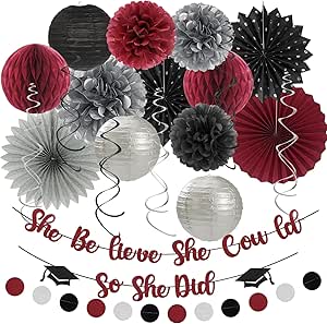 Amazon.com: 2025 Congrats Graduation Party-Decorations Banner-Streamers ...