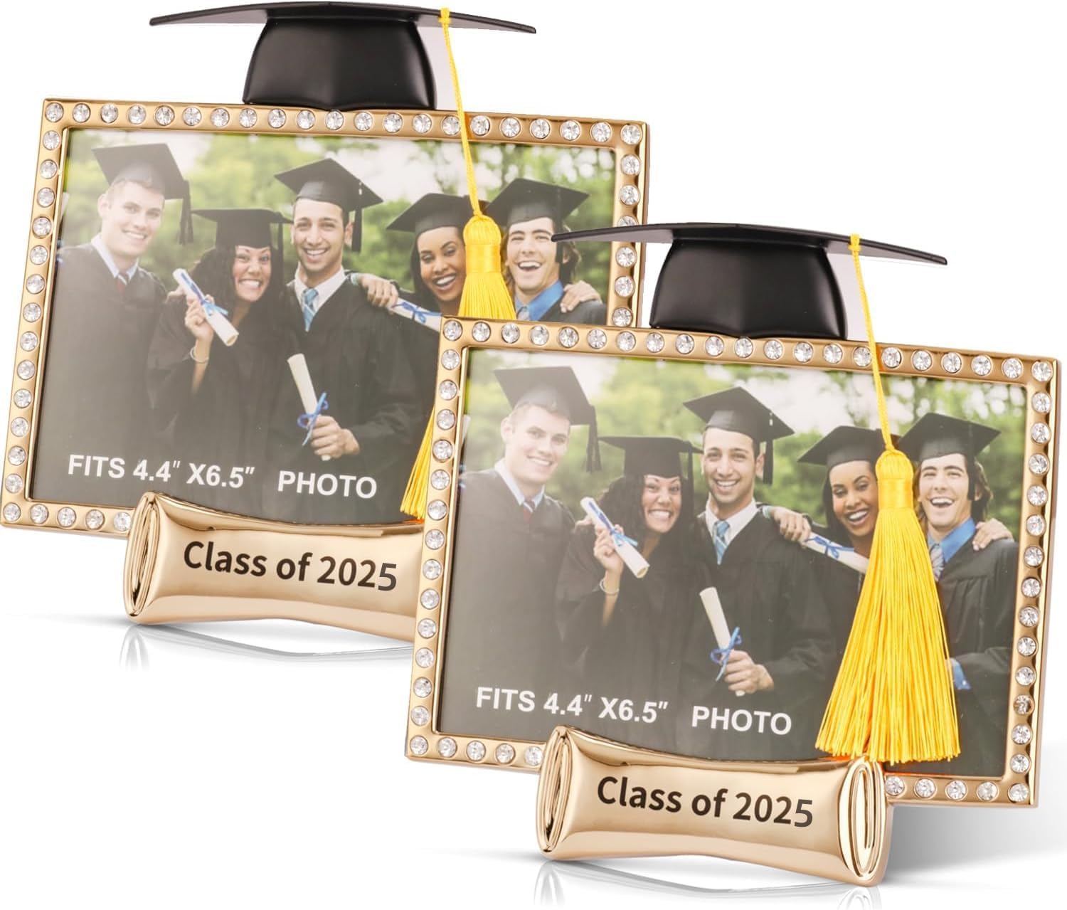 Amazon.com - 2 Set of 2025 Graduation Photo Frames Decorations Gift Set ...