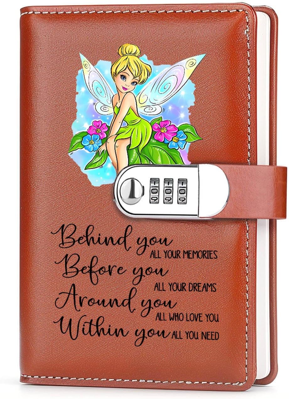 Amazon.com : JOHSBYD Tinkerbell Movie Fans Gifts Leather Combination ...