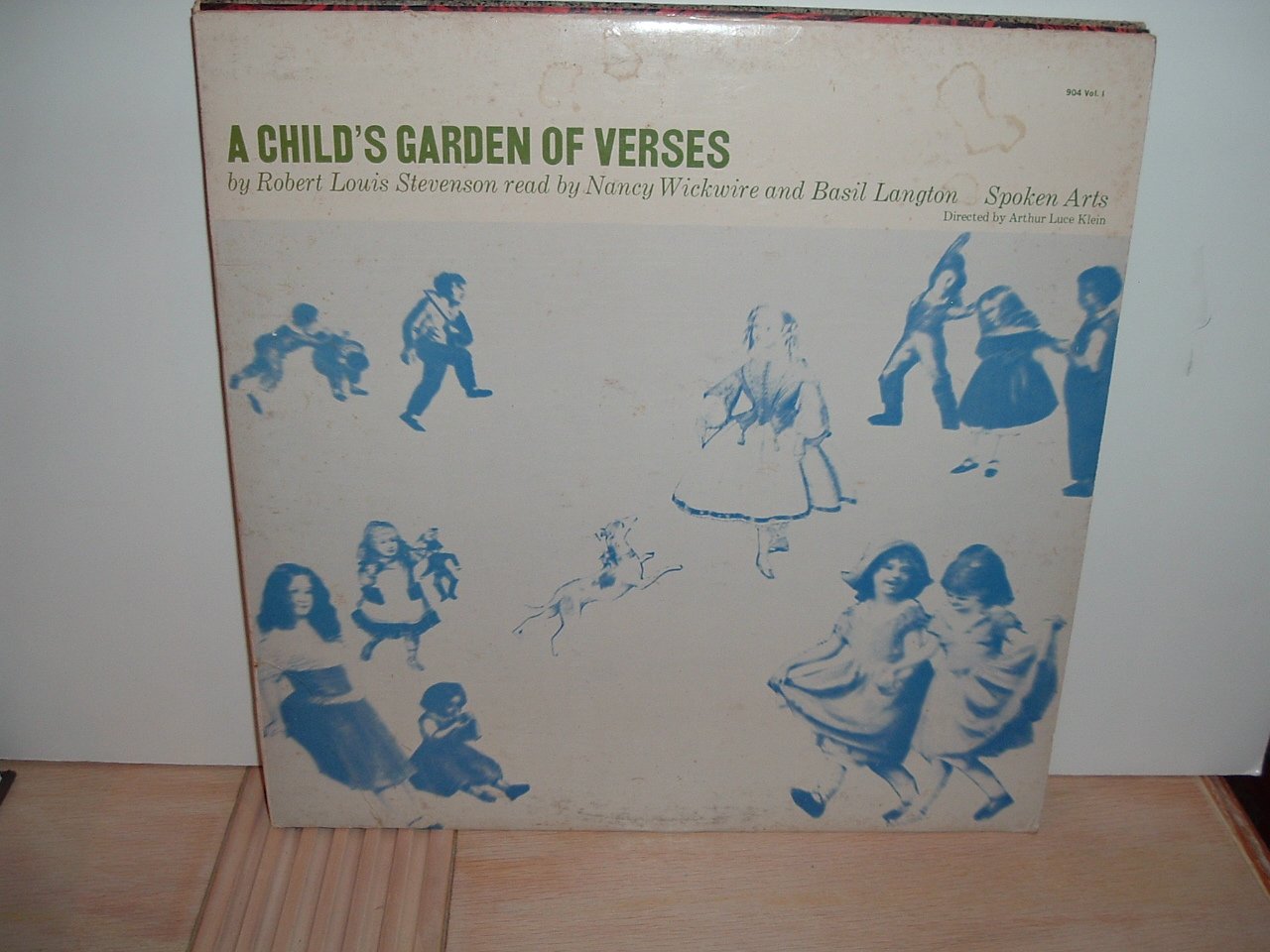 Nancy Wickwire & Basil Langton, readers - Very rare: Robert Louis ...