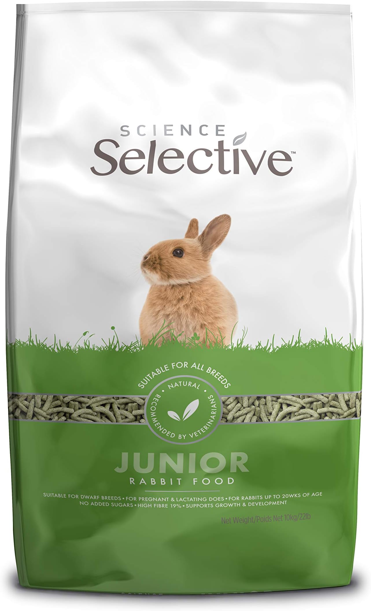 Small Pet Select Rabbit Food Pellets, 10lb (4.53kg) : Amazon.co.uk: Pet ...