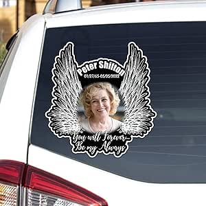 Amazon.com - In Memory Personalized Decal. Loss of Loved One Car ...