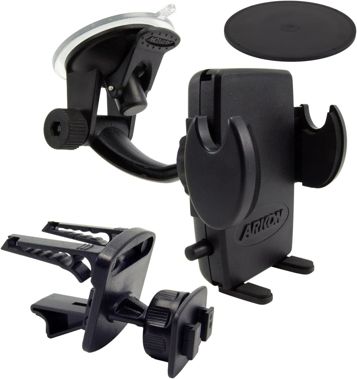 Amazon.com: ARKON Mounts Robust Universal Car Cup Holder Phone Mount ...