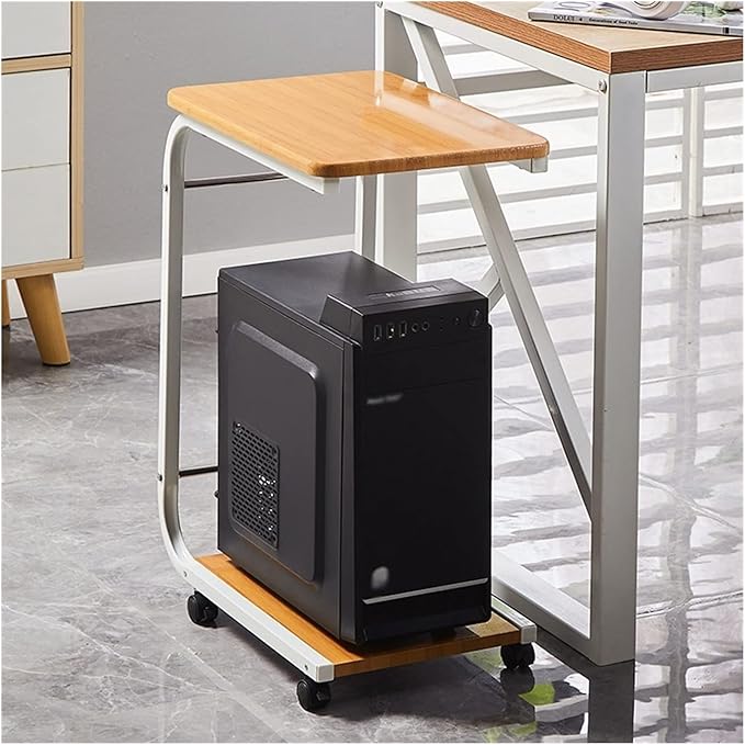 Druckerständer Druckerständer Rack PC Host Halterung mit Rad Desktop ...