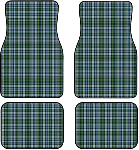 Amazon.com: Macneil Tartan&Mcneil Clan Tartan 4 Piece Car Mat Set - Car ...