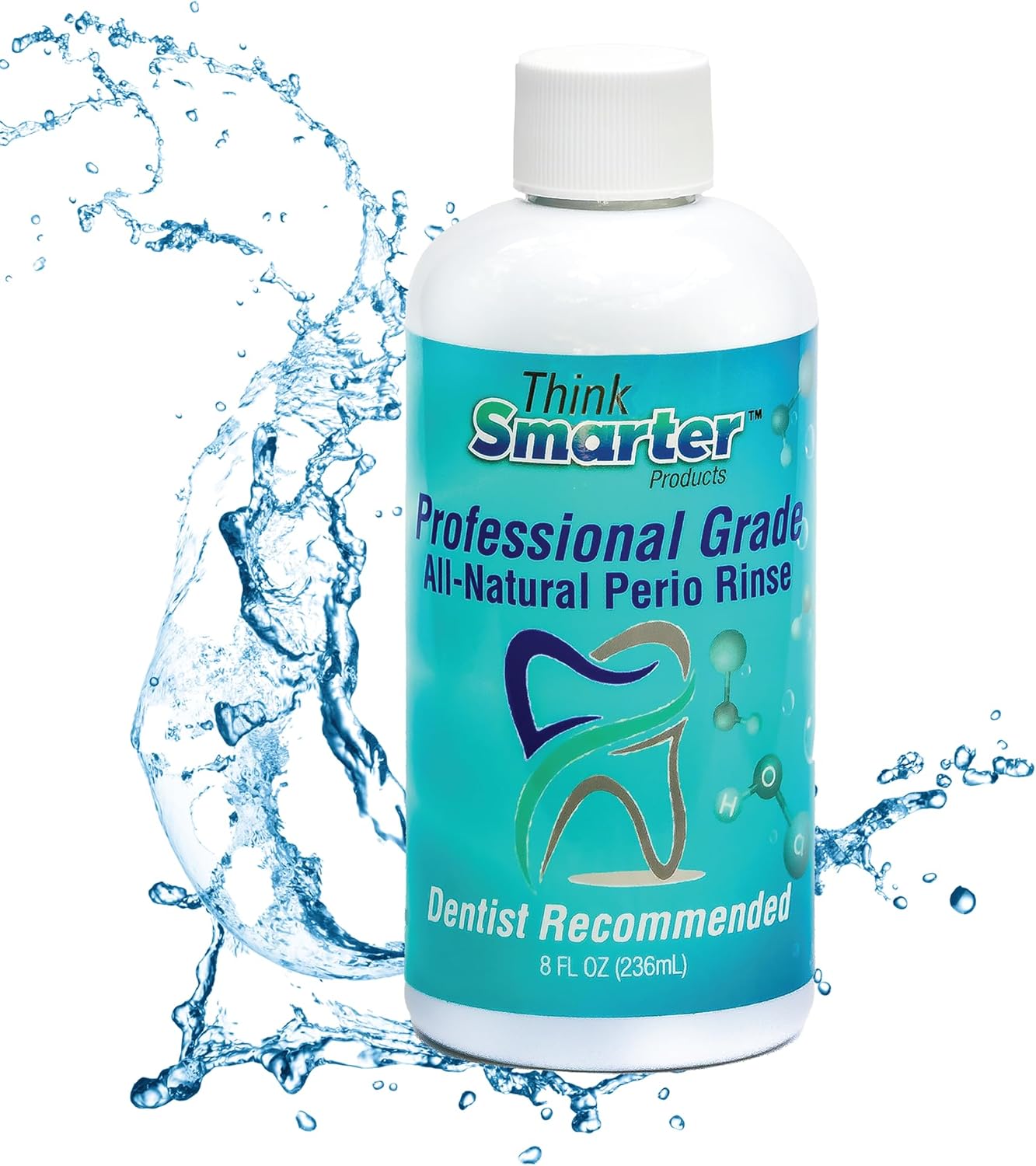 Amazon.com : Think Smarter Products Perio Rinse with Hypochlorous Acid ...