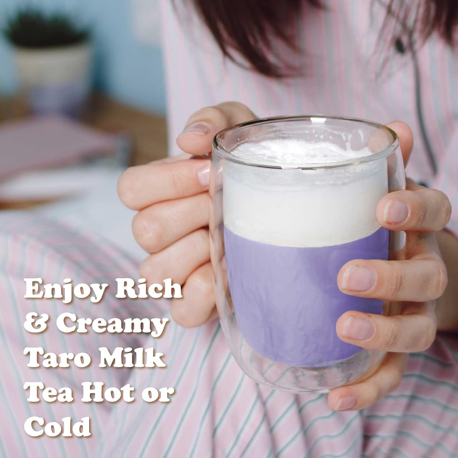 Boba Fide Taro – Té de leche en polvo textura cremosa con taro en polvo ...