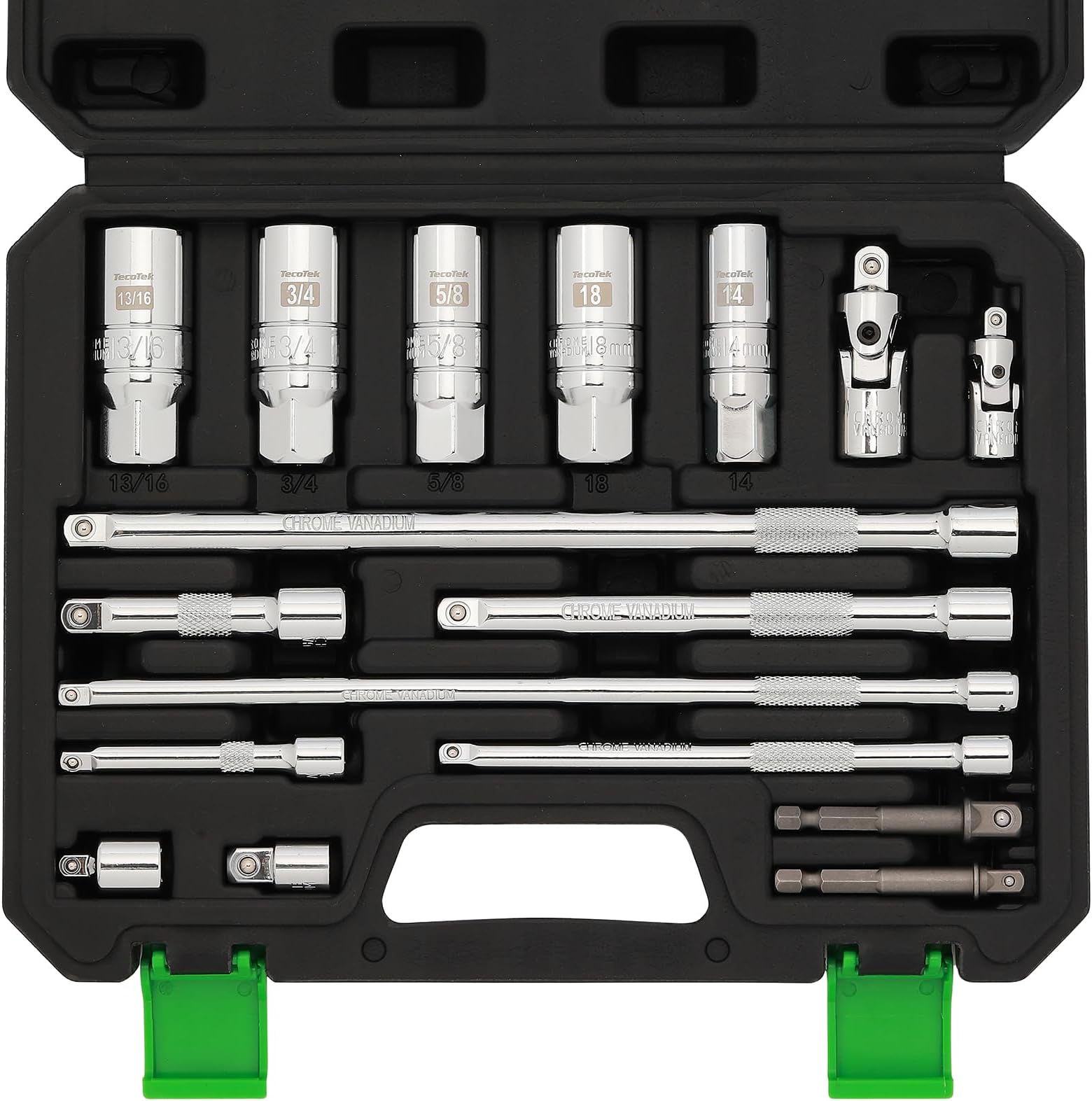 Amazon.com: 12pc 3/8" Spark Plug Socket Set with 3/8" Drive Ratchet ...