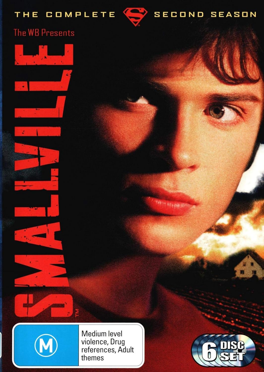 Smallville Season 2 (DVD) : Annette OToole, Jason Connery, Zachery Ty ...