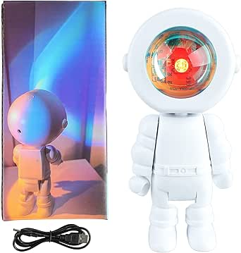 Amazon.com: Agatige Robot LED Light Projector, Lamp Star Projector ...