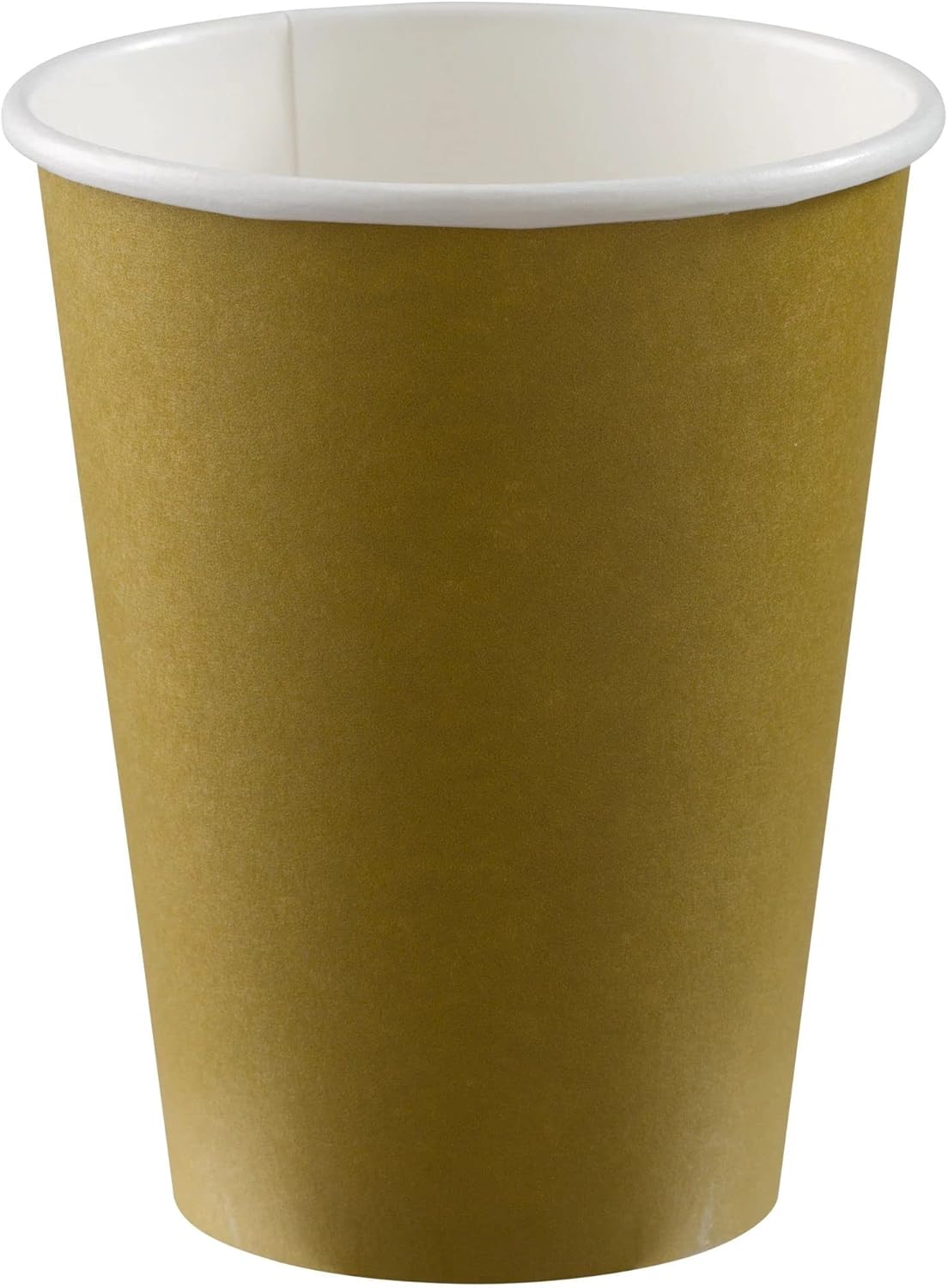 Amazon.com: Vibrant Gold Paper Cups (Pack of 50) - 12 oz. - Perfect for ...