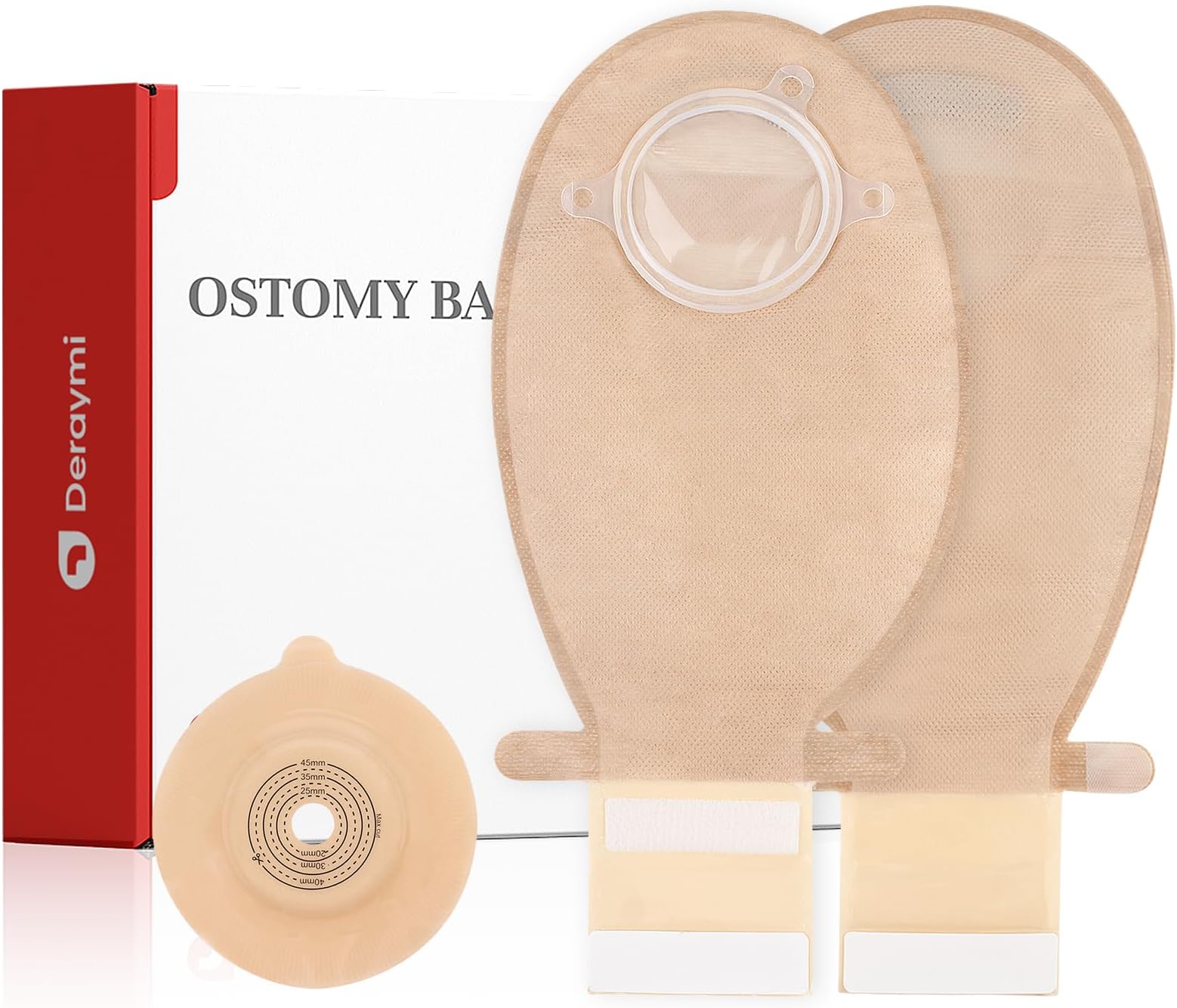 Amazon.com: 30 PCS Ostomy Supplies Colostomy Bags 2 Piece Ostomy Bag ...