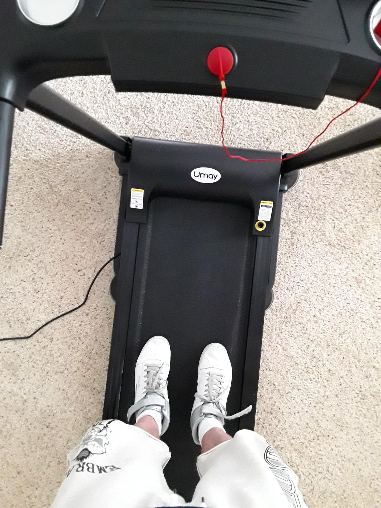 $10/mo - Finance UMAY Fitness Home Auto-Folding Incline Treadmill with ...