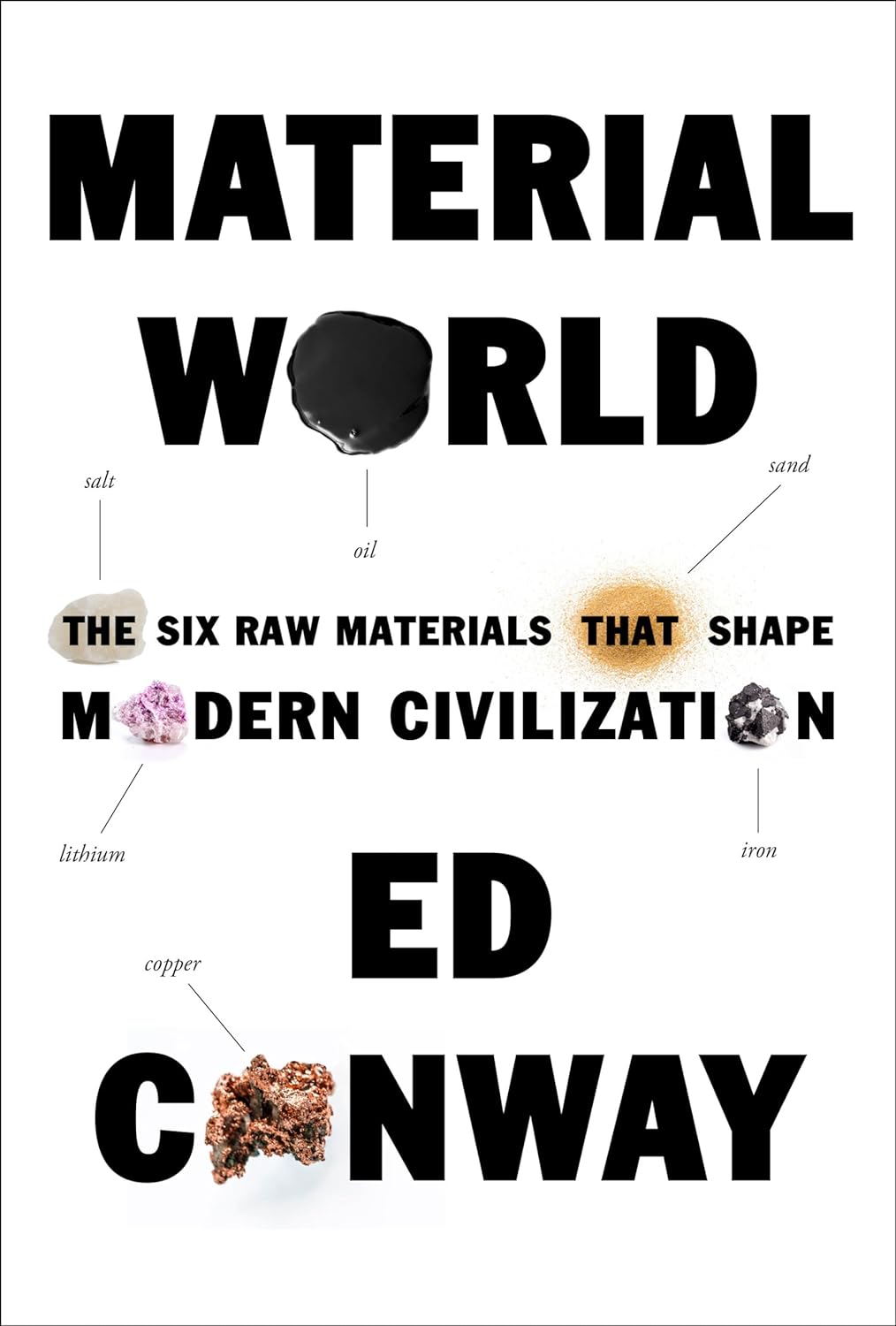 Material World: The Six Raw Materials That Shape Modern Civilization: Conway, Ed: 9780593534342 ...