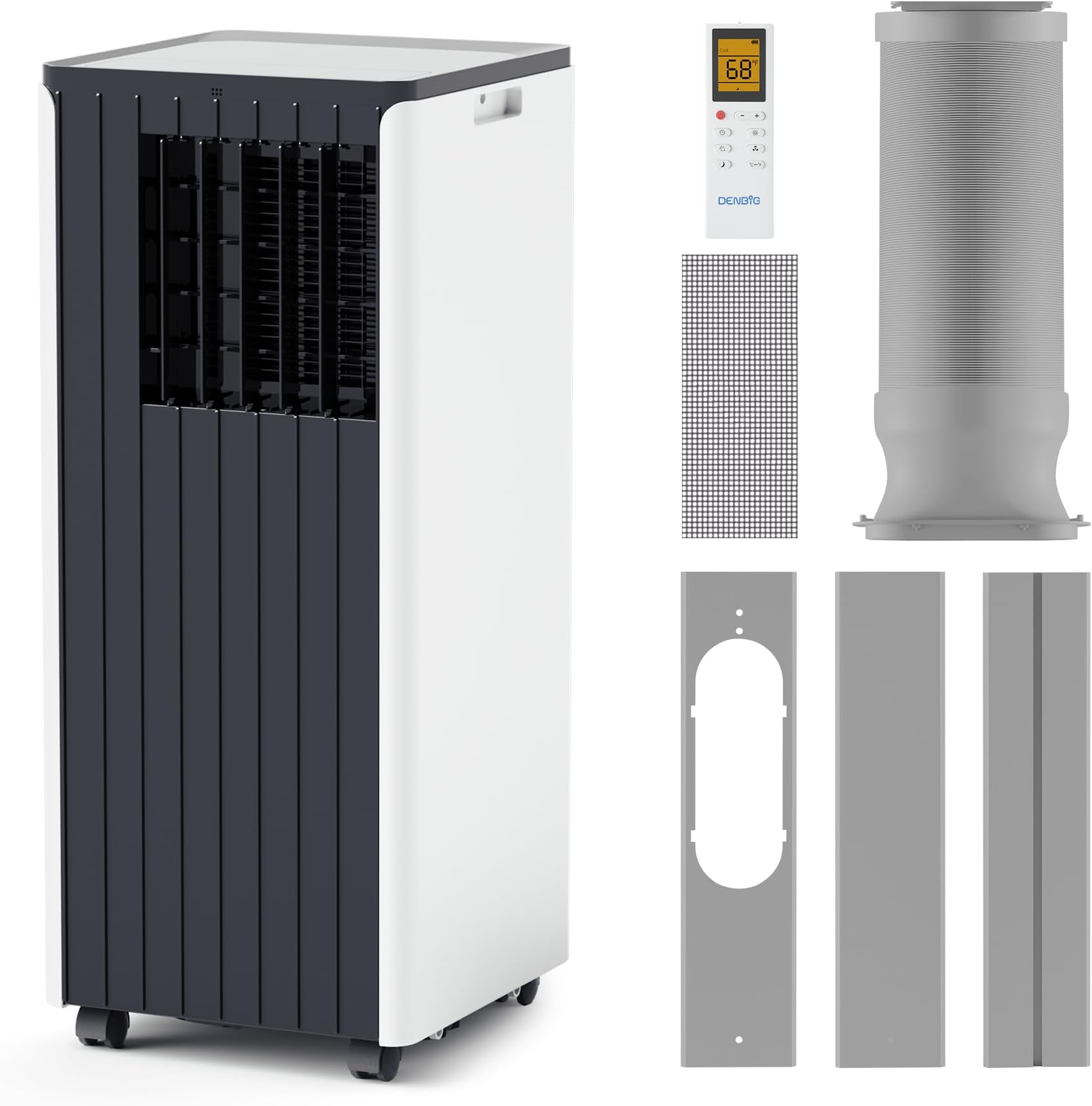 Amazon.com: Portable Air Conditioner for 200-300 sq. ft, 8,000 BTU AC ...
