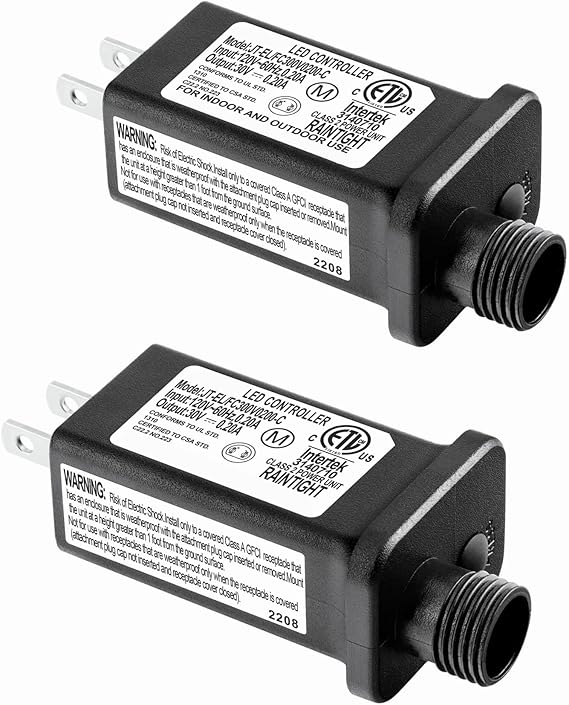 Amazon.com: FITE ON 30V 0.2A LED Transformer Replacement Class 2 Power ...